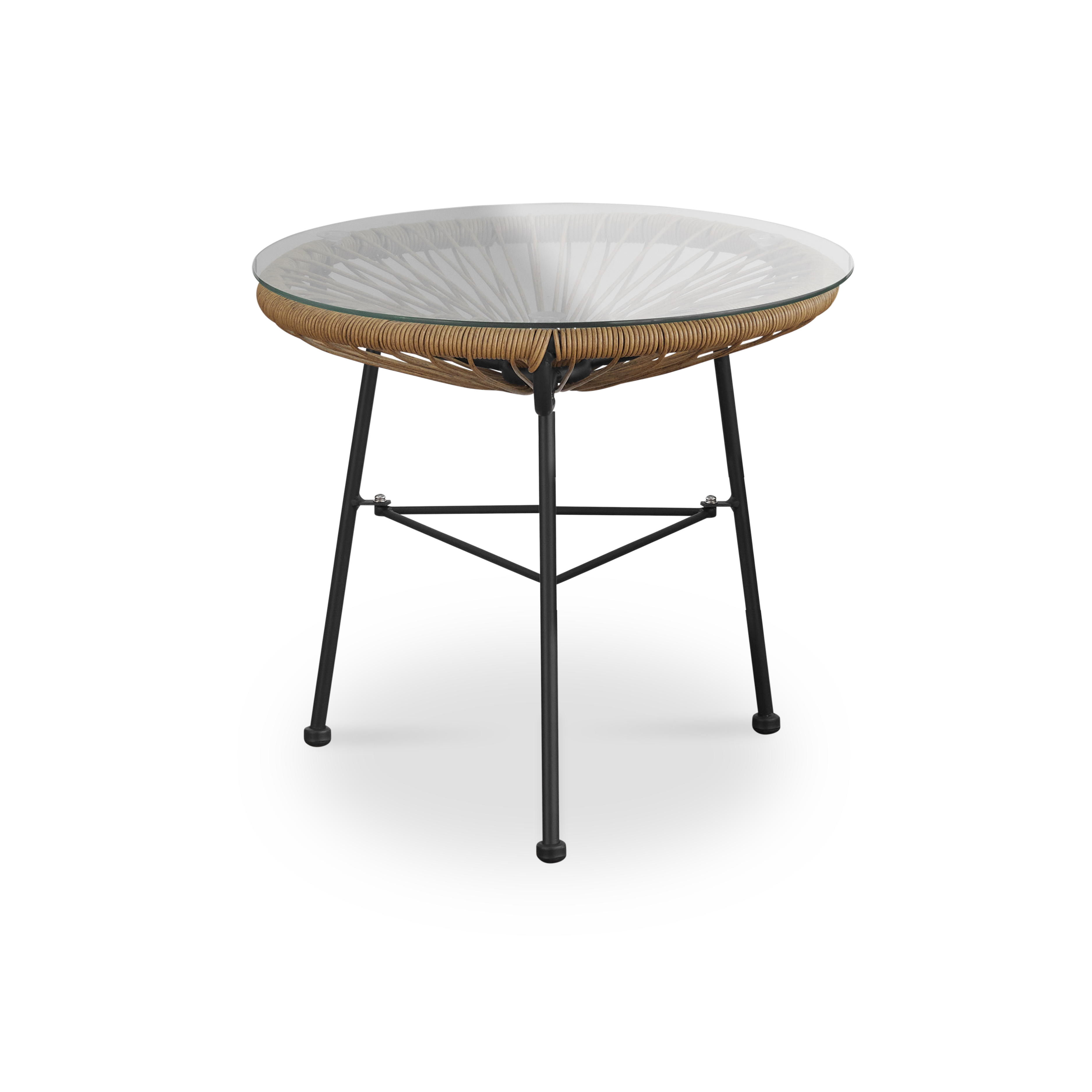 Acapulco Side Table - Black, HV Modern Outdoor Tables, Chairs & Storage ...