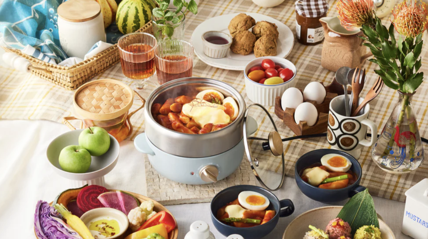 BRUNO Compact Multi Grill Pot - Blue Green, BRUNO Hotplates | HipVan