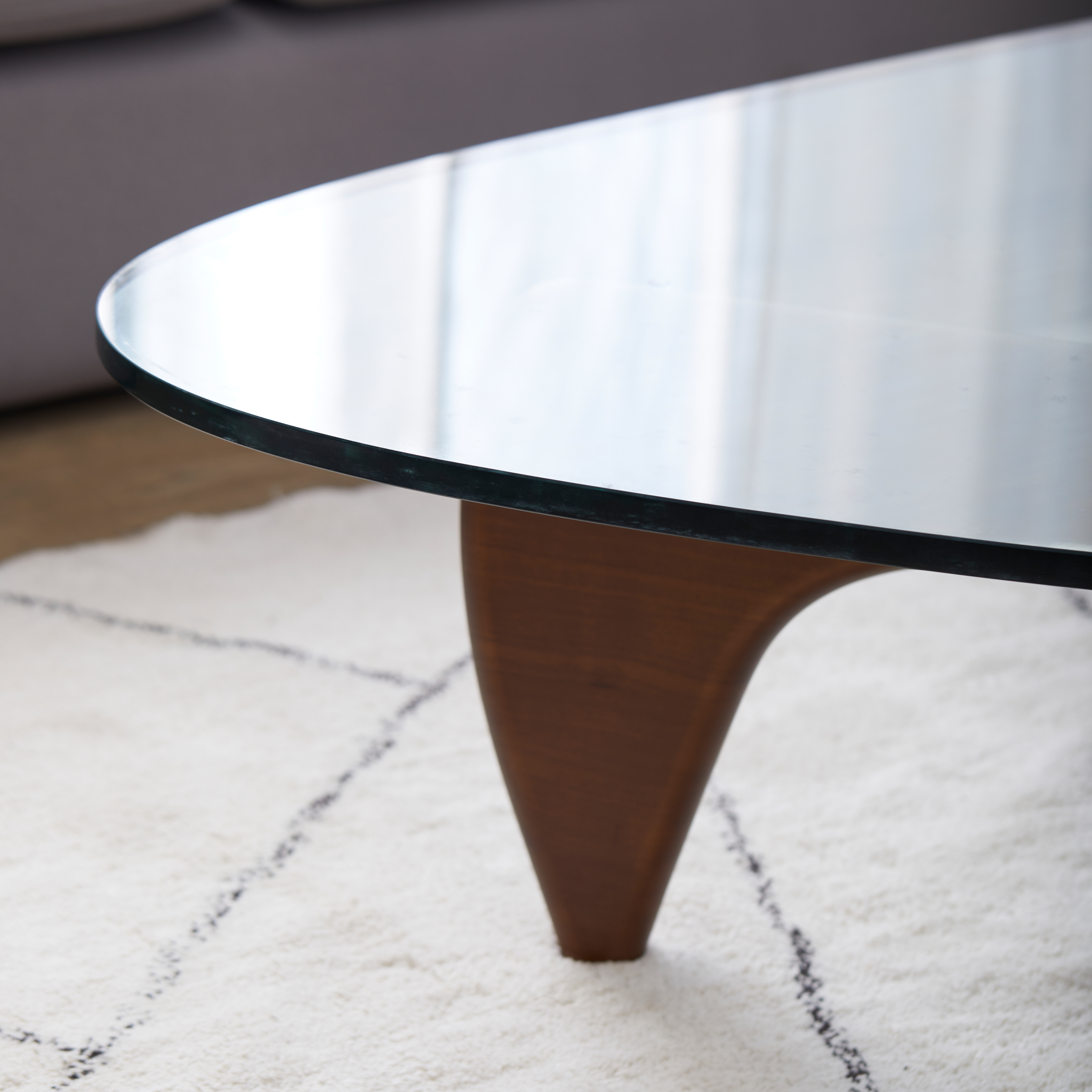 Rei Coffee Table - Walnut, Oval Coffee Tables by HipVan | View at ...