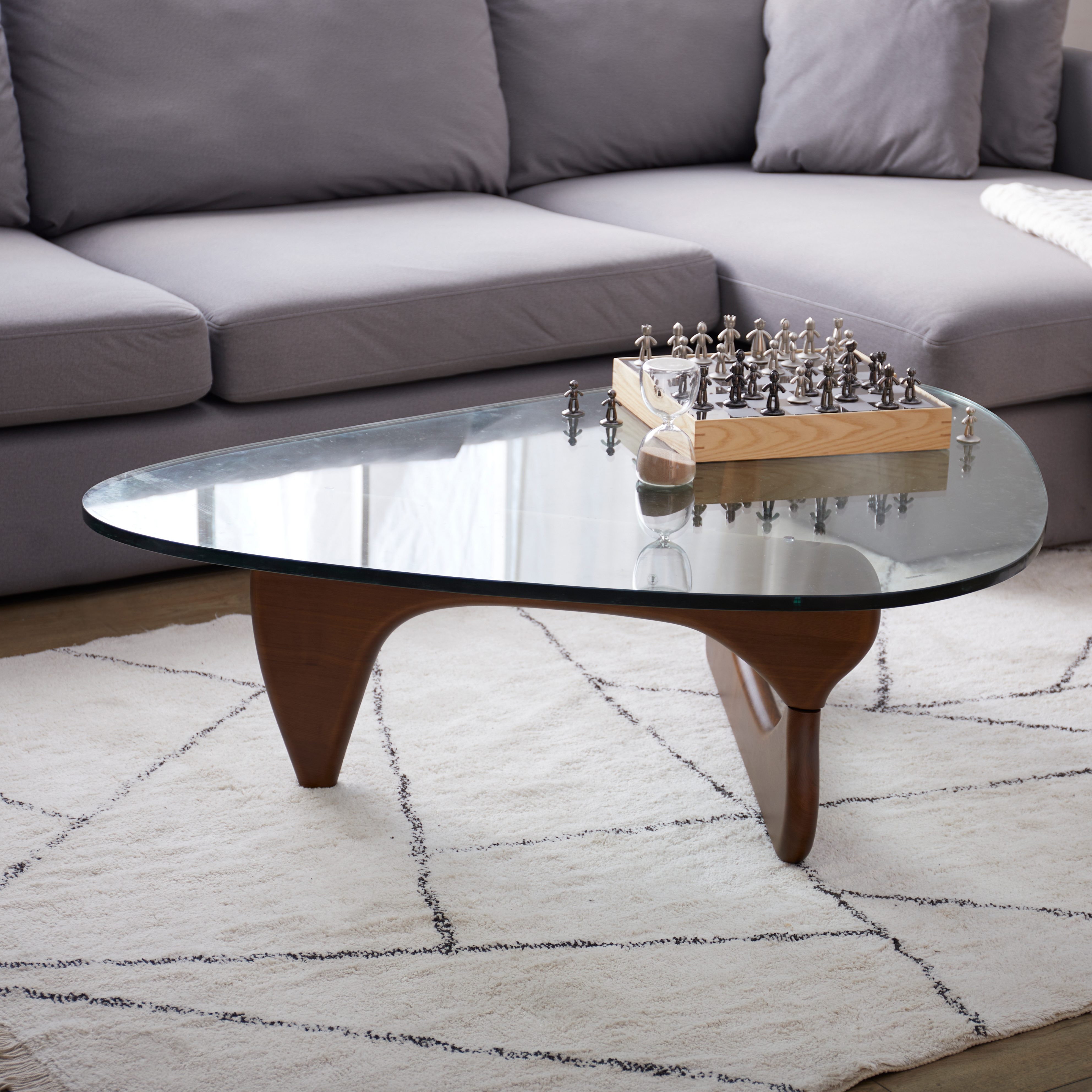Rei Coffee Table - Walnut, Oval Coffee Tables by HipVan | View at ...