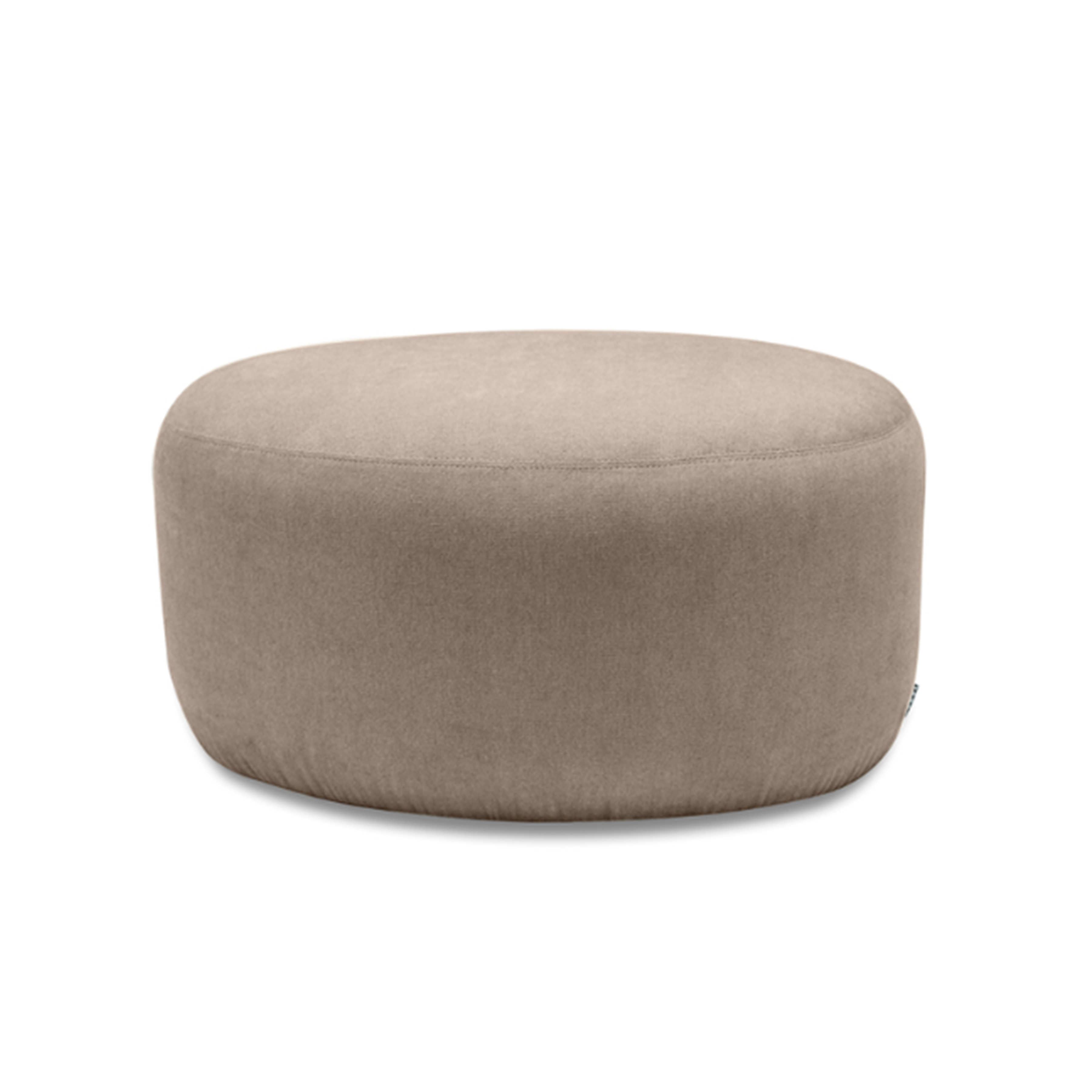 Pebble Ottoman - Pearl Grey (2 Sizes), Only Zest | HipVan