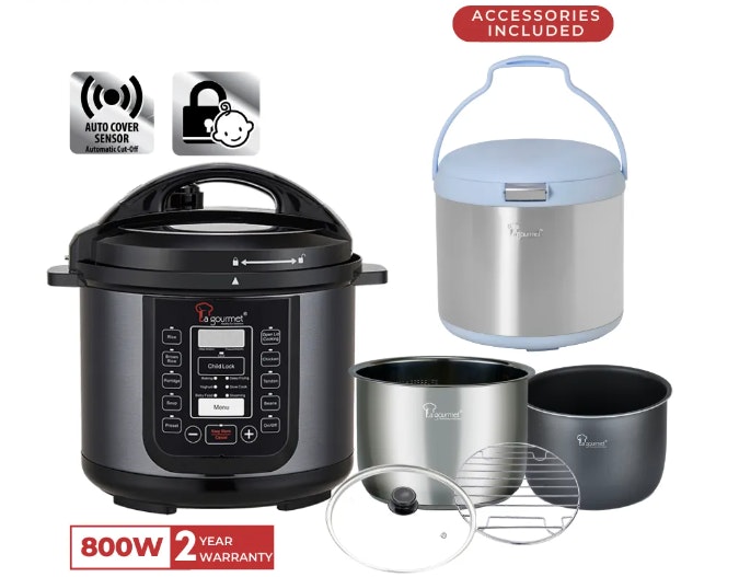 La Gourmet Healthy Electric Pressure Cooker 4L, La Gourmet Appliances ...