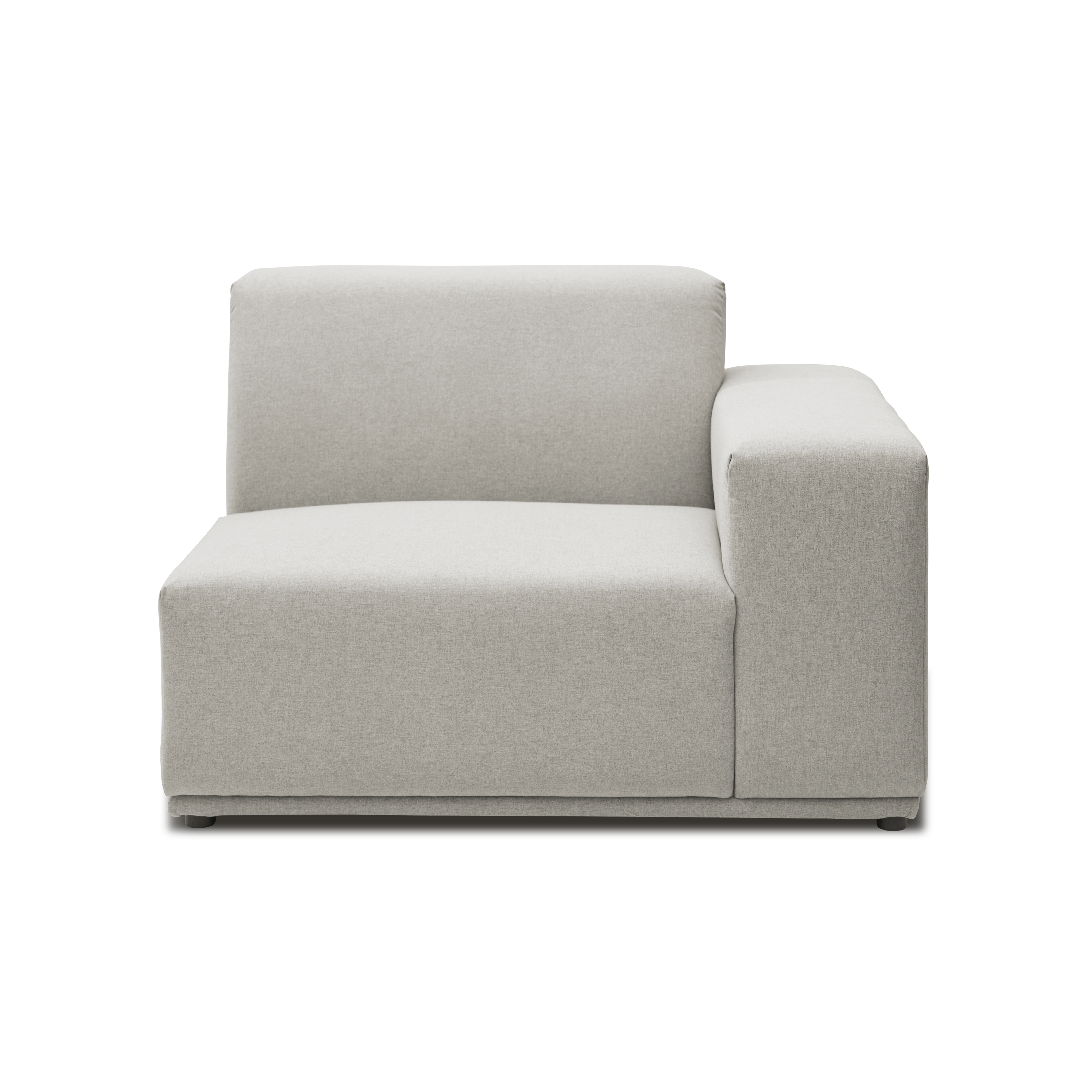 Milan 3 Seater Corner Extended Sofa - Ivory (Fabric), Milan by HipVan | HipVan