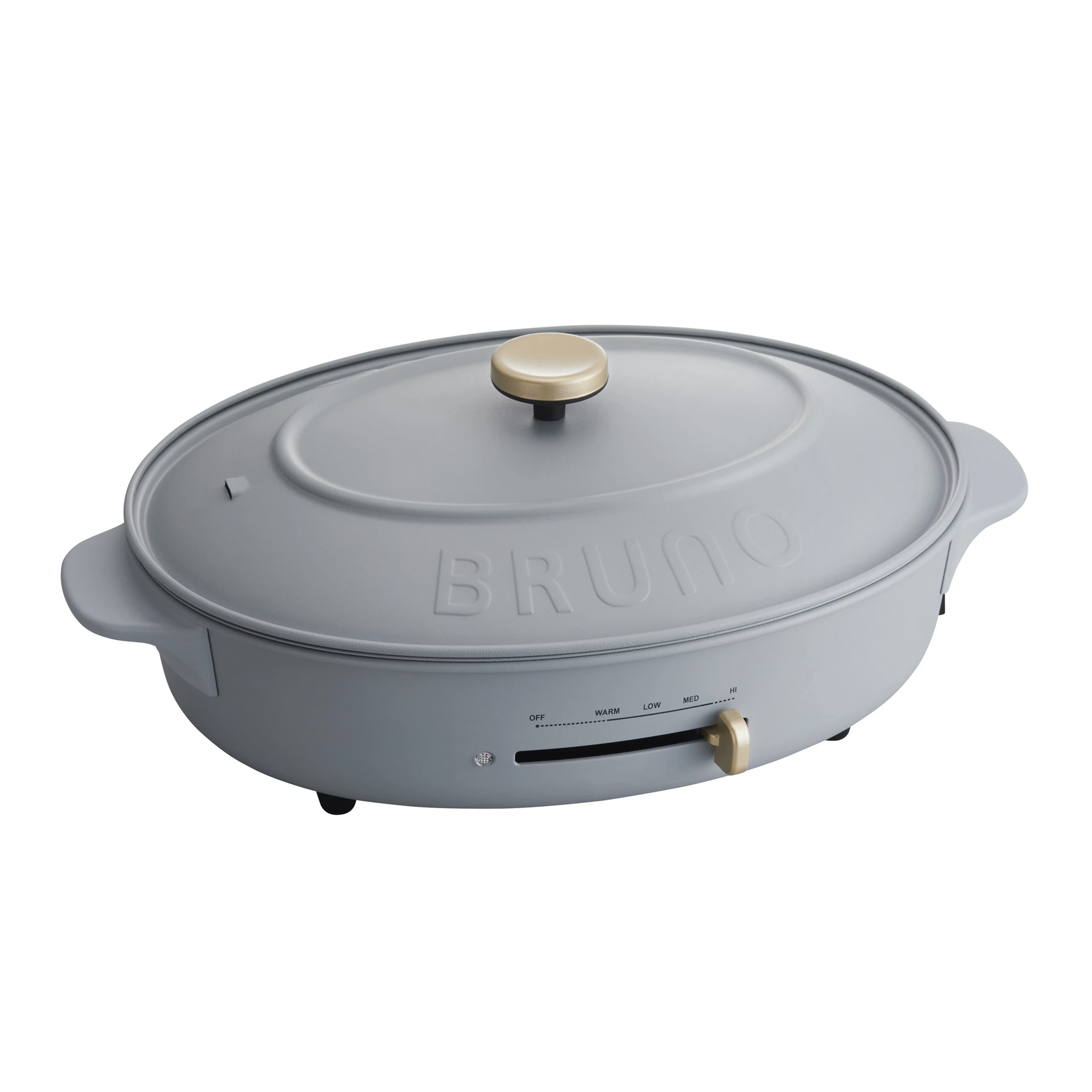 BRUNO Oval Hotplate - Rose Milk Tea, BRUNO Hotplates | HipVan