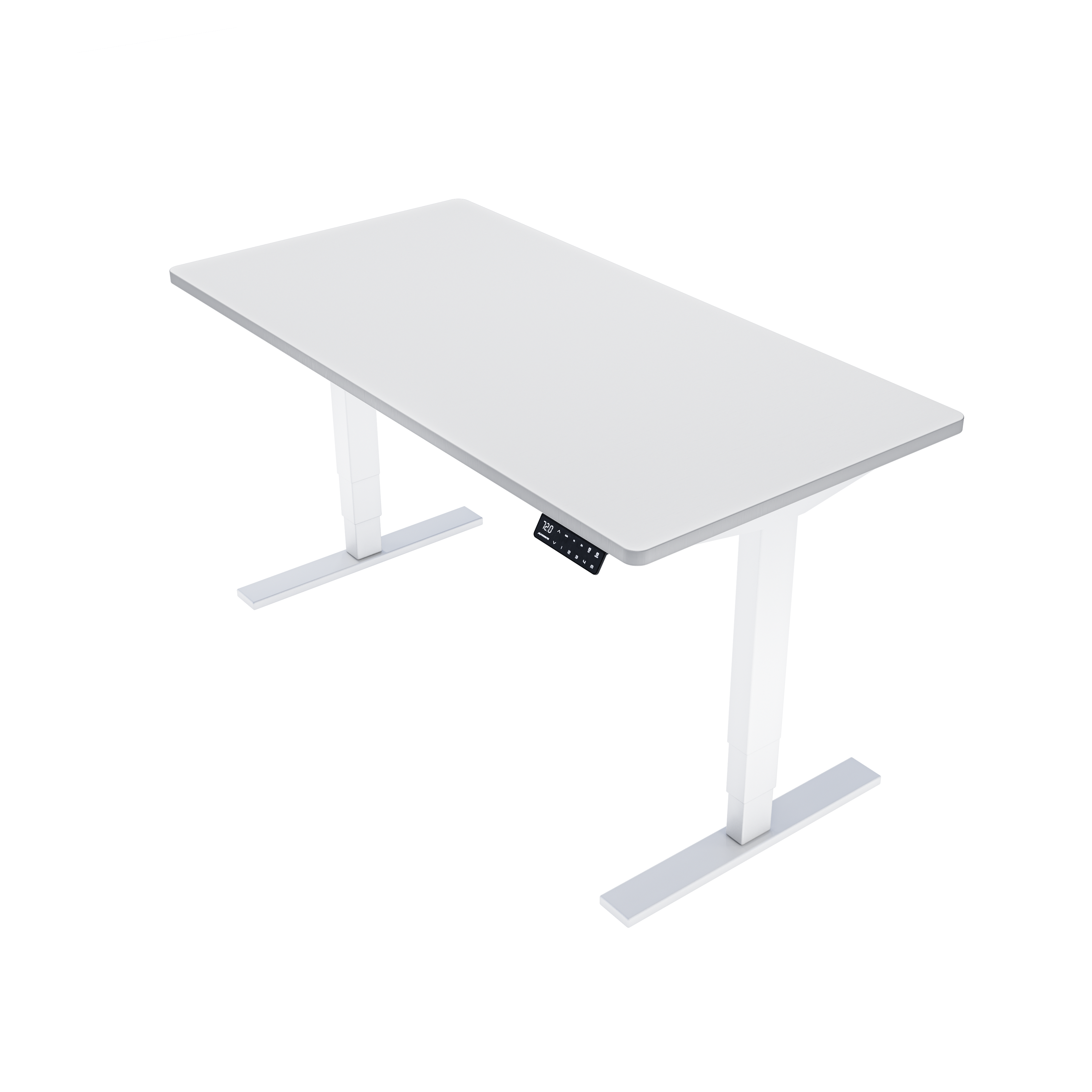 K3 Adjustable Table - White frame, White MFC (2 Sizes), Build Your ...