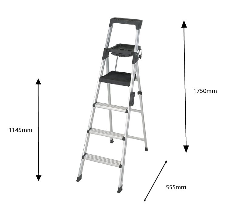 Cosco 4 Steps Signature Aluminium Ladder, Cosco | HipVan
