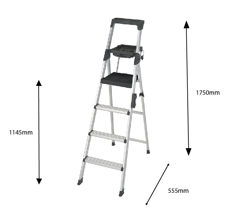 Cosco 4 Steps Signature Aluminium Ladder, Cosco | HipVan