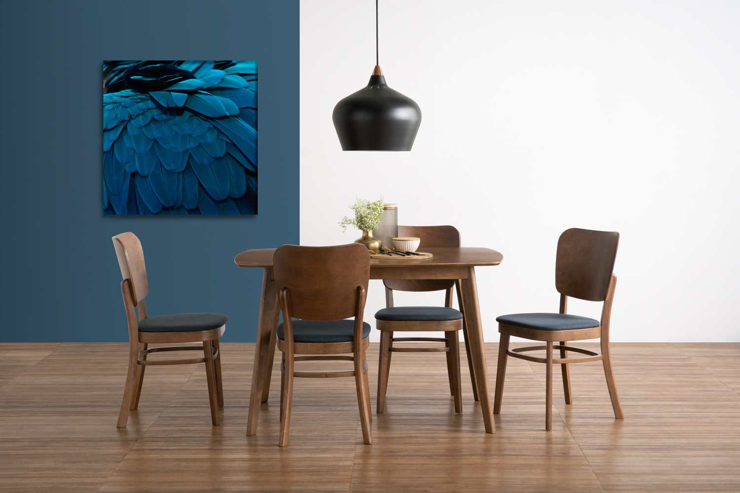 Harold Dining Table 1.2m - Cocoa, Harold by HipVan | HipVan