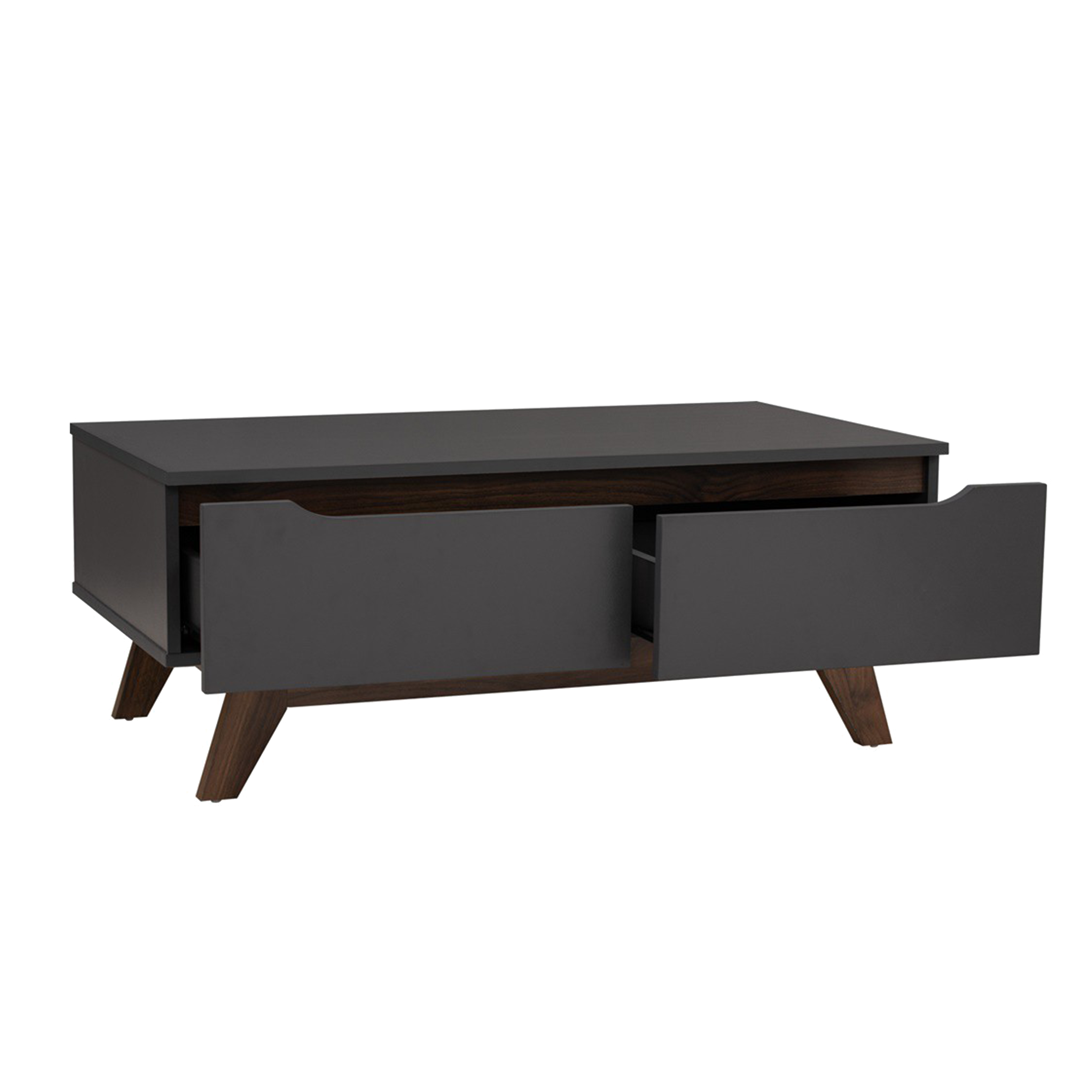 Miah Coffee Table - Walnut, Grey, Miah by HipVan | HipVan
