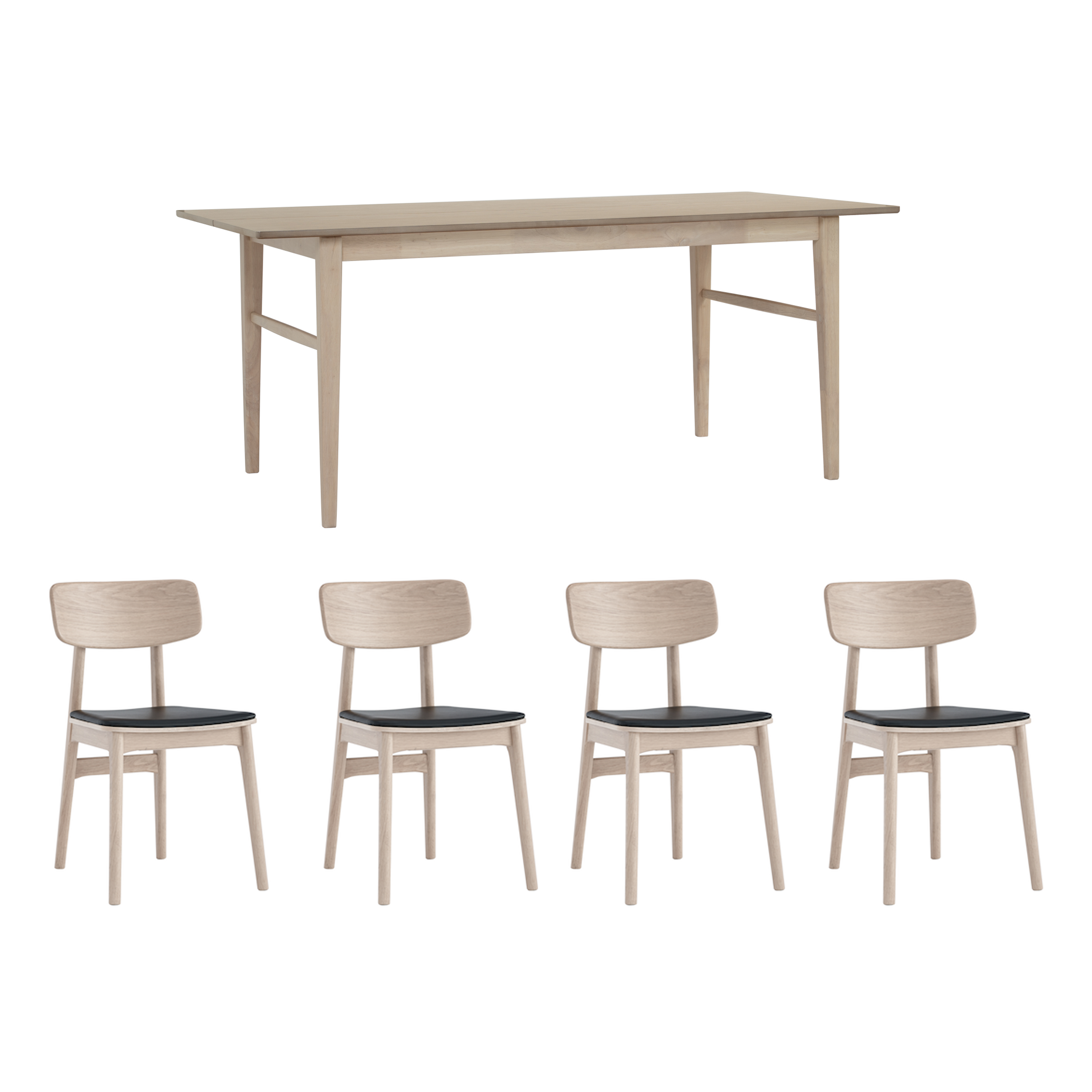 Tacy Dining Chair - Milk Oak, HV Modern Dining Tables & Chairs | HipVan