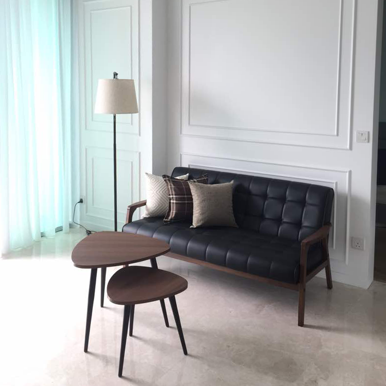 Tucson 3 Seater Sofa - Cocoa, Espresso (Faux Leather), Malmo | HipVan