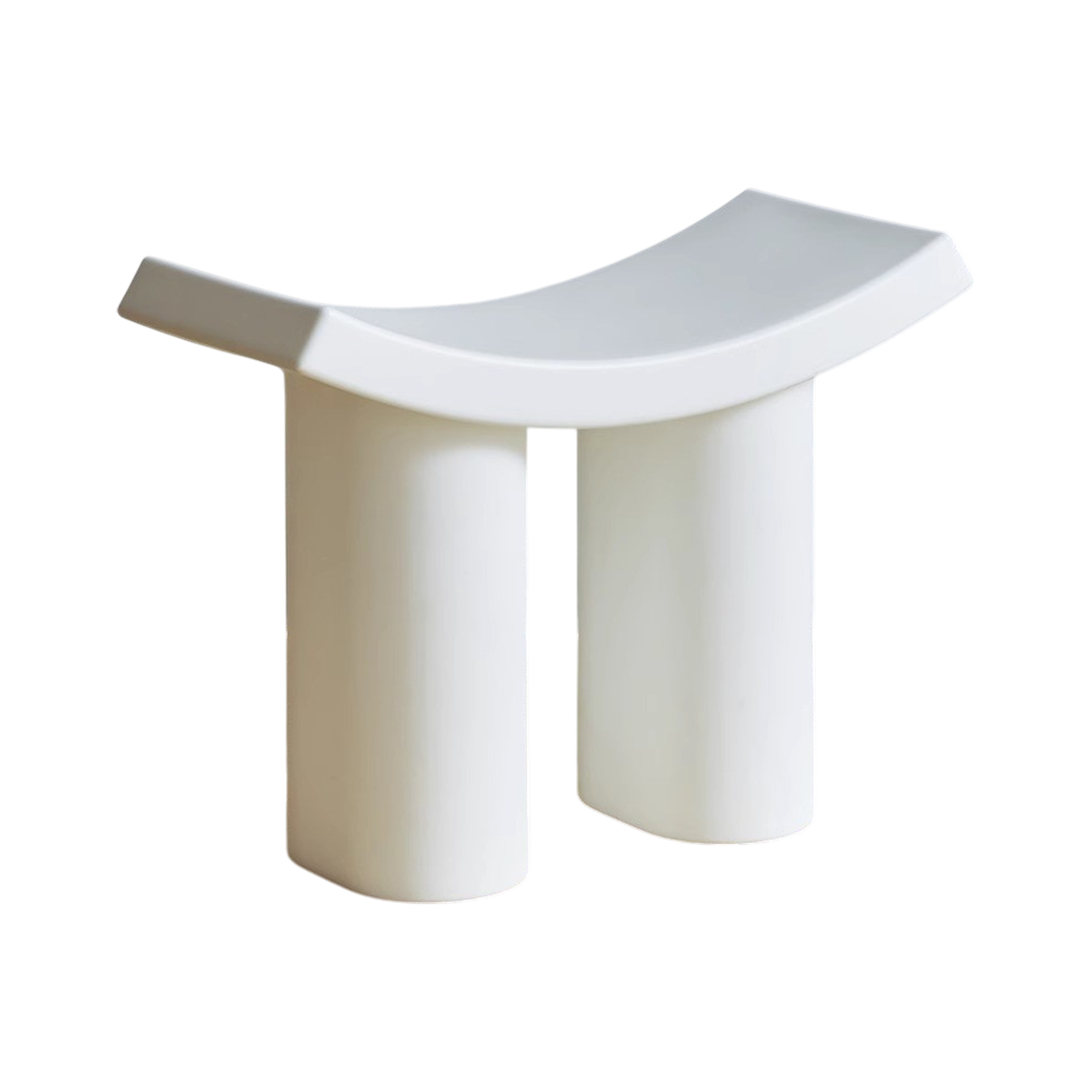 Archie Arch Stool - White, HV Modern Storage & Accent Furniture | HipVan