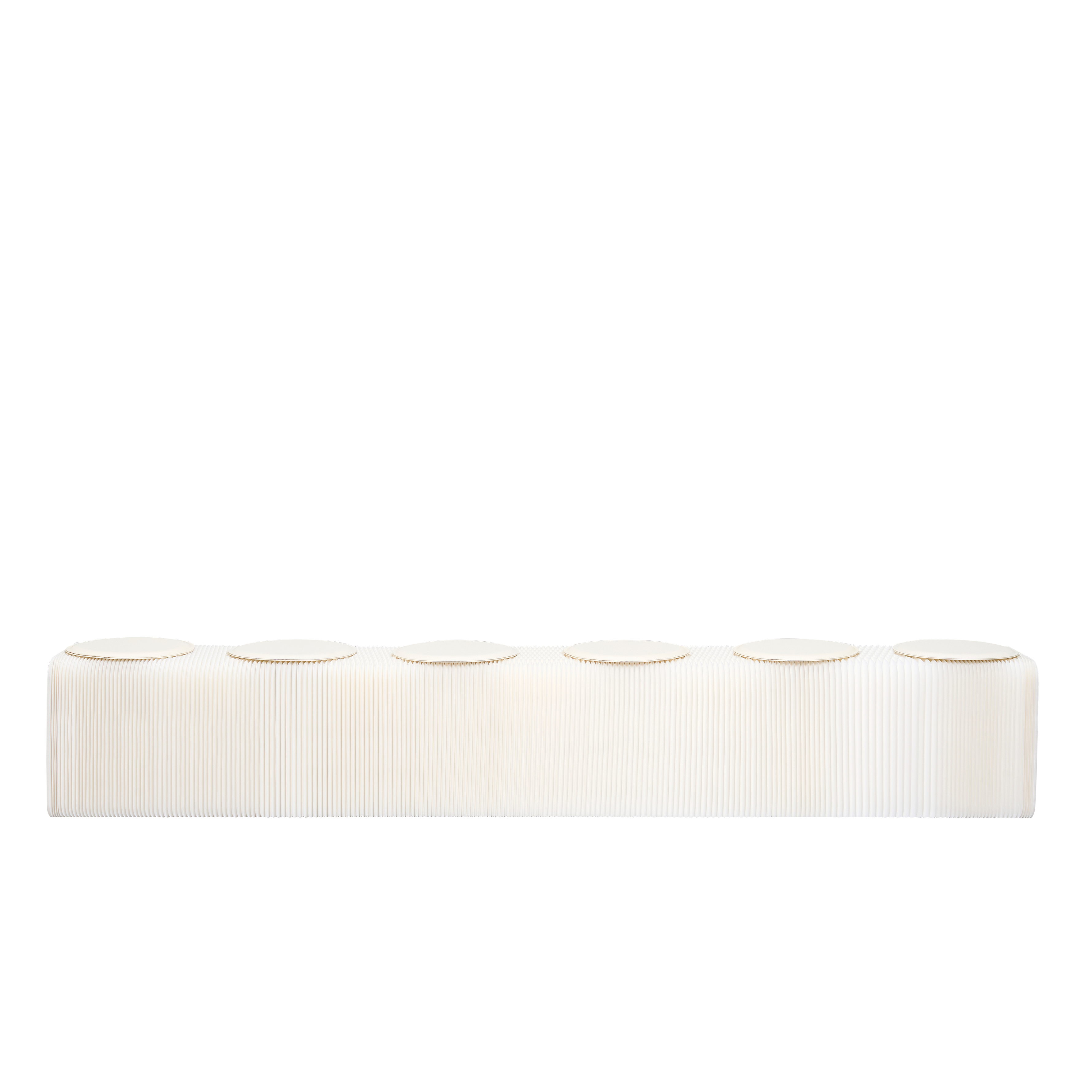 Athena 6 Seater Foldable Bench 3m - White, Folding Stools by HipVan ...