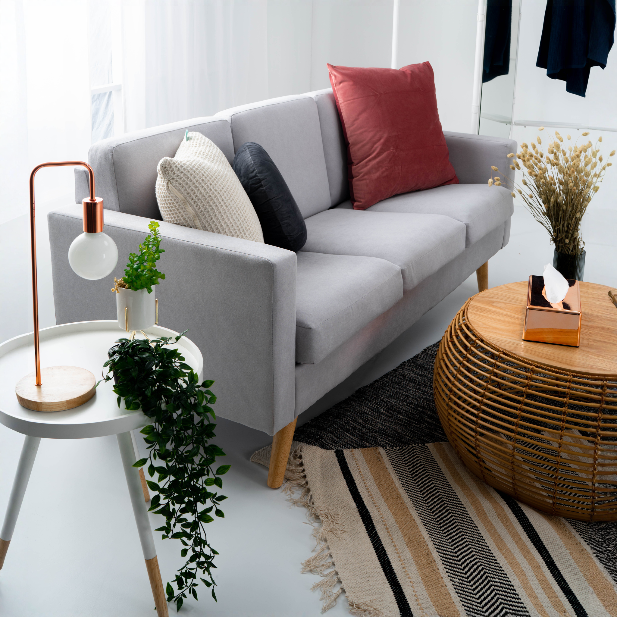 Oro Table Lamp - Copper, Lights By HipVan | View at HipVan Atelier Showroom