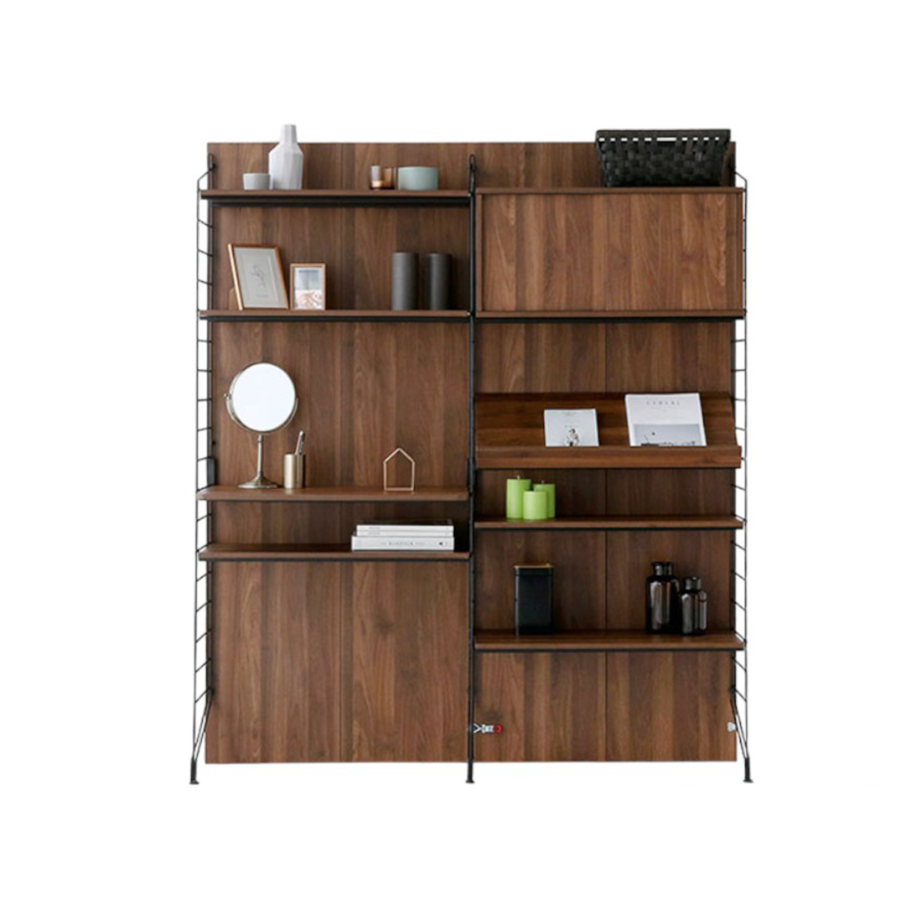 Ezbo Desk with Storage and Shelves, Ezbo by HipVan | HipVan