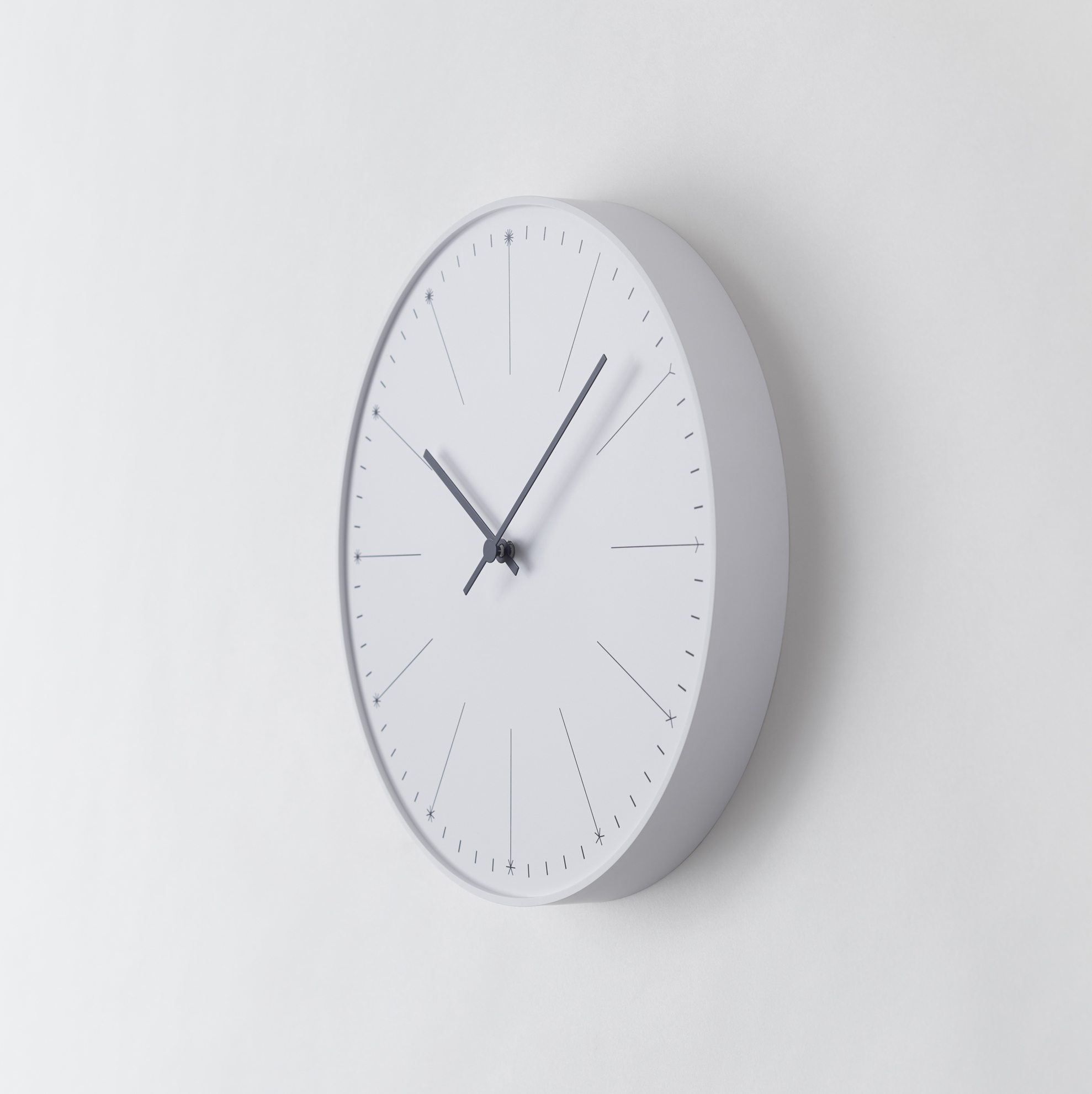 Dandelion Clock - White, Lemnos Clocks | HipVan