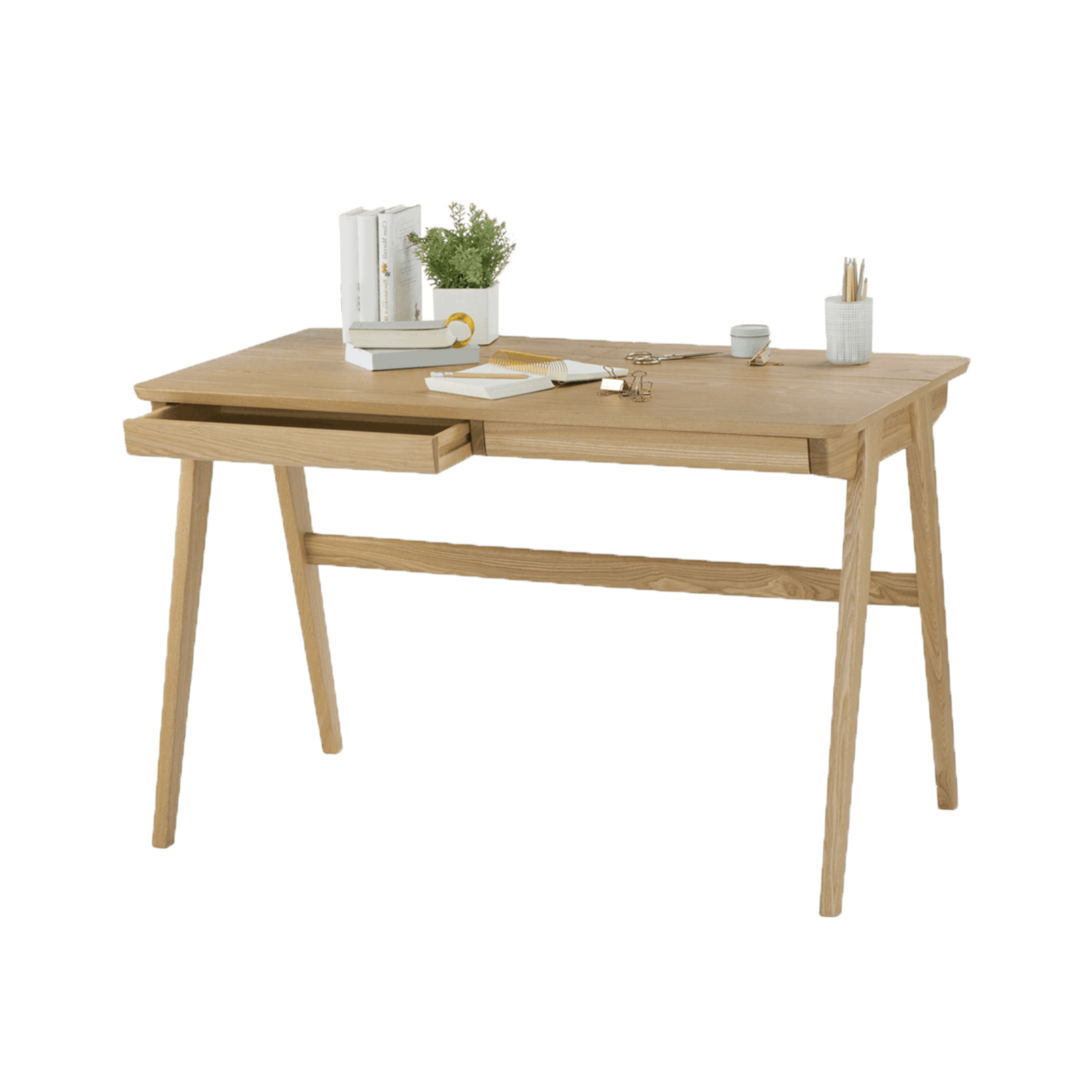 Keir Study Table 1.1m, HV Modern Study Tables & Office Chairs | HipVan