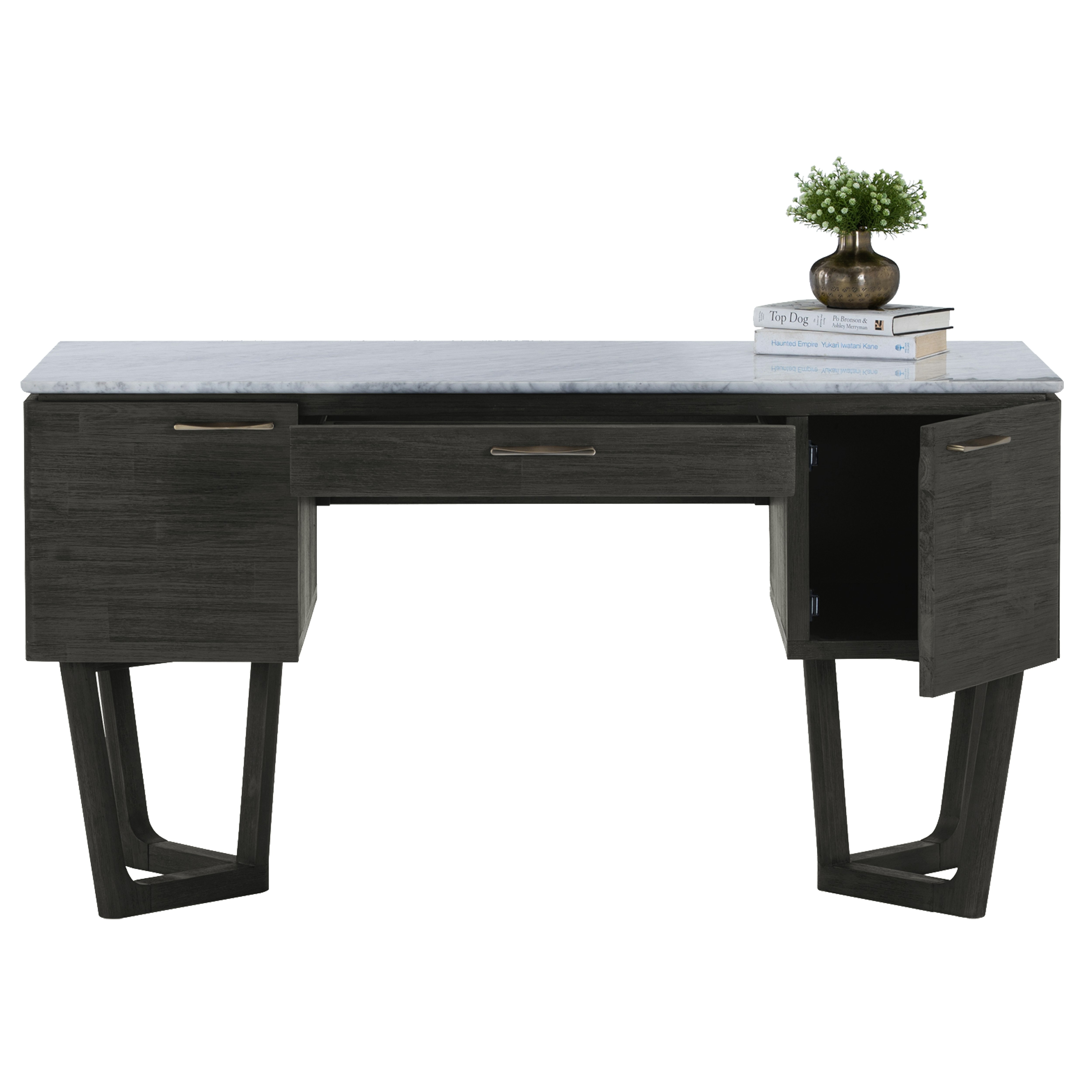 (As-is) Carson Marble Study Table 1.4m, As-Is | HipVan