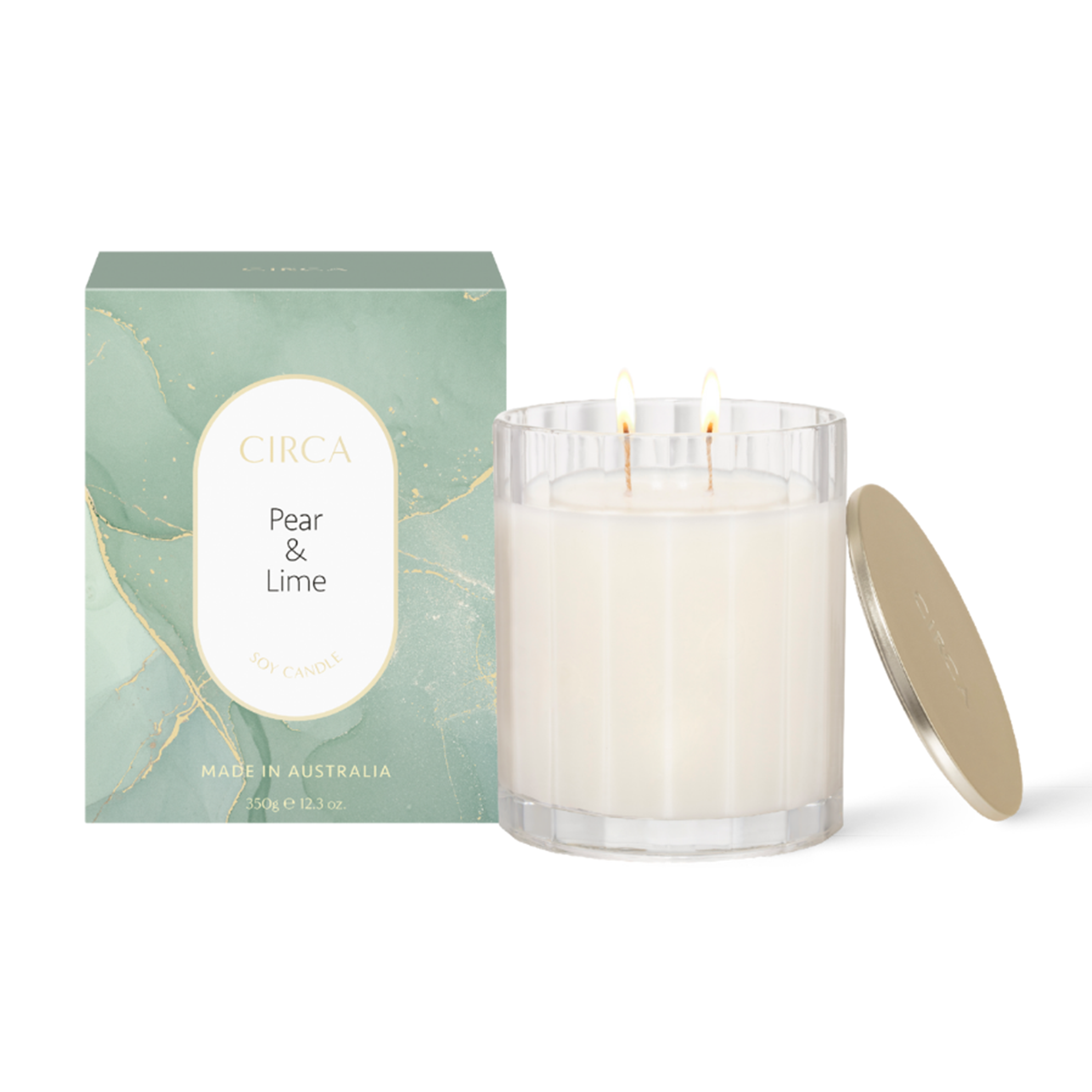 Circa Soy Candle - Pear & Lime (2 Sizes), Circa (Australia) | HipVan