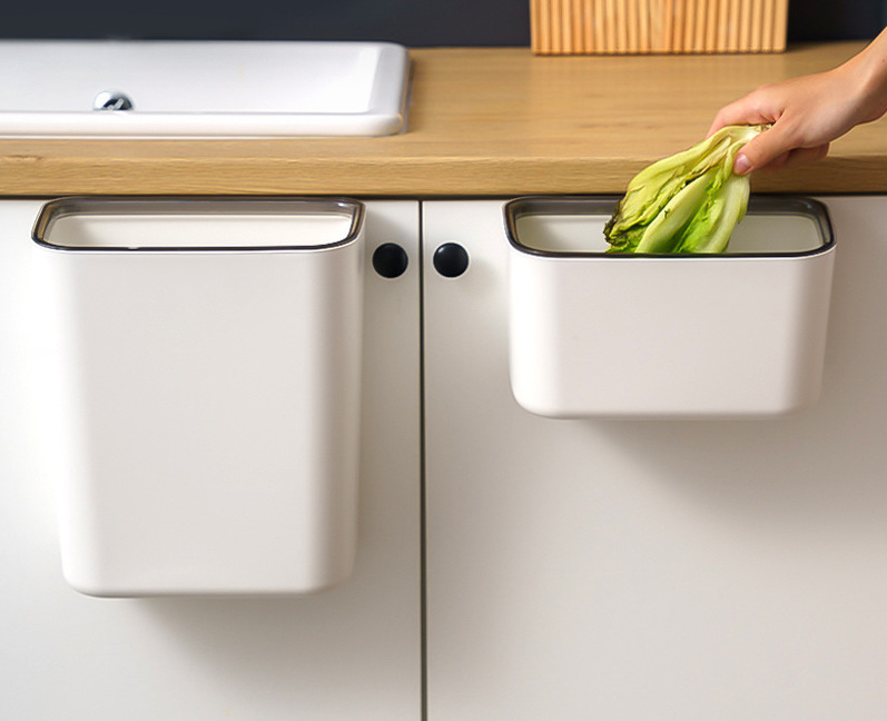 Daiki Hanging Waste Bin (2 Sizes), Storage Essentials by HipVan | HipVan
