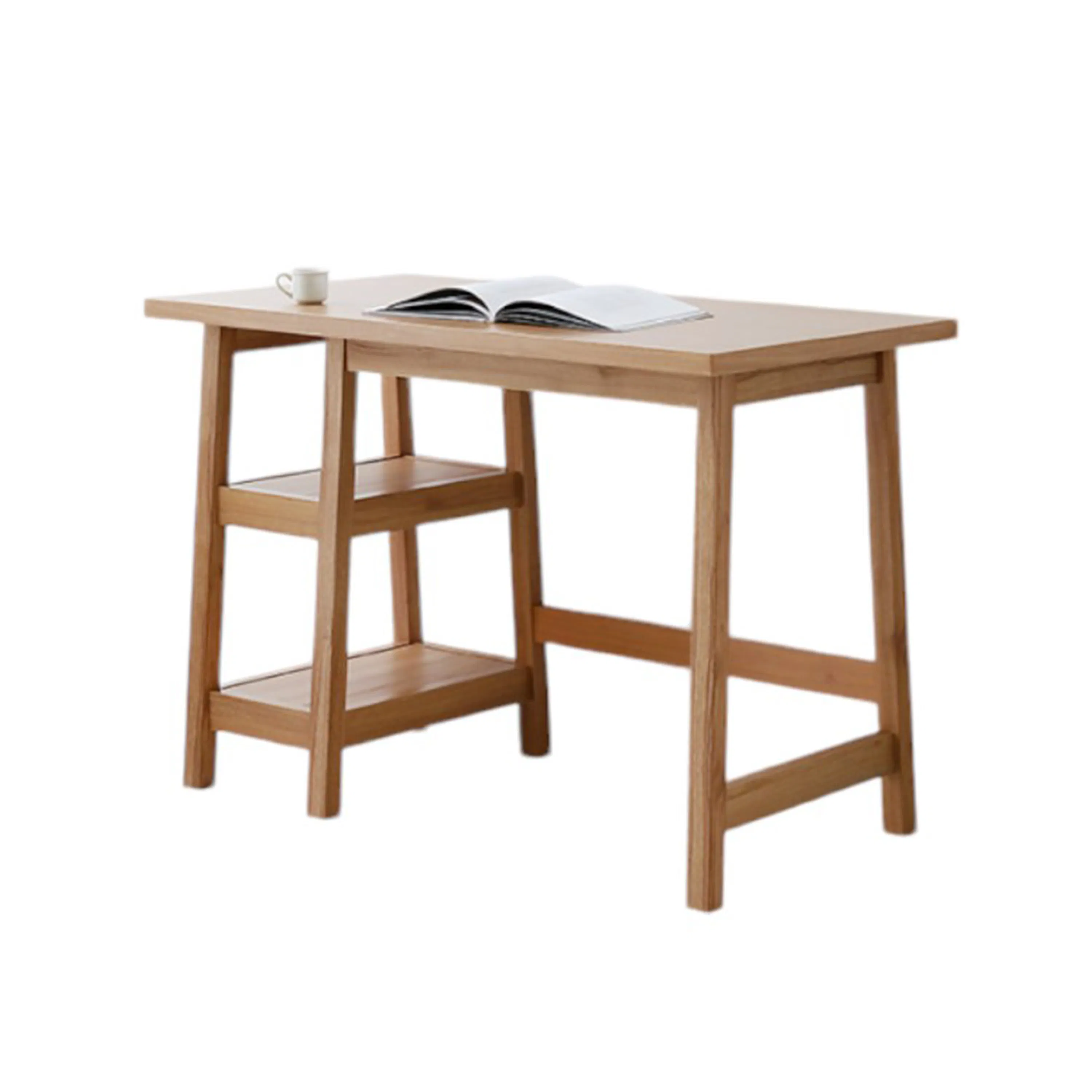 Sandler Study Table with Side Shelves 1m, Sandler by HipVan | HipVan