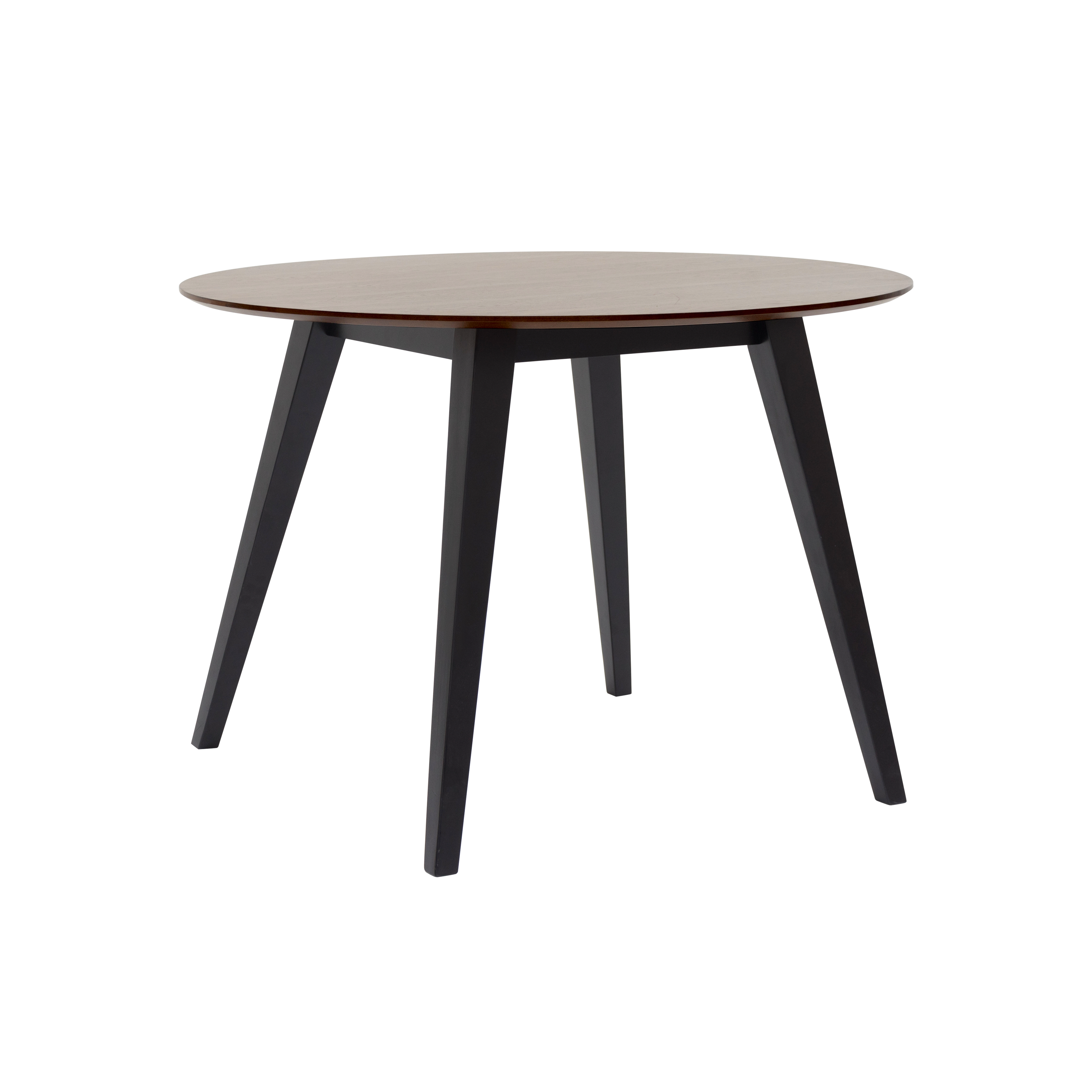 Ralph Round Dining Table 1m - Black, Cocoa, Walnut Dining Tables by ...