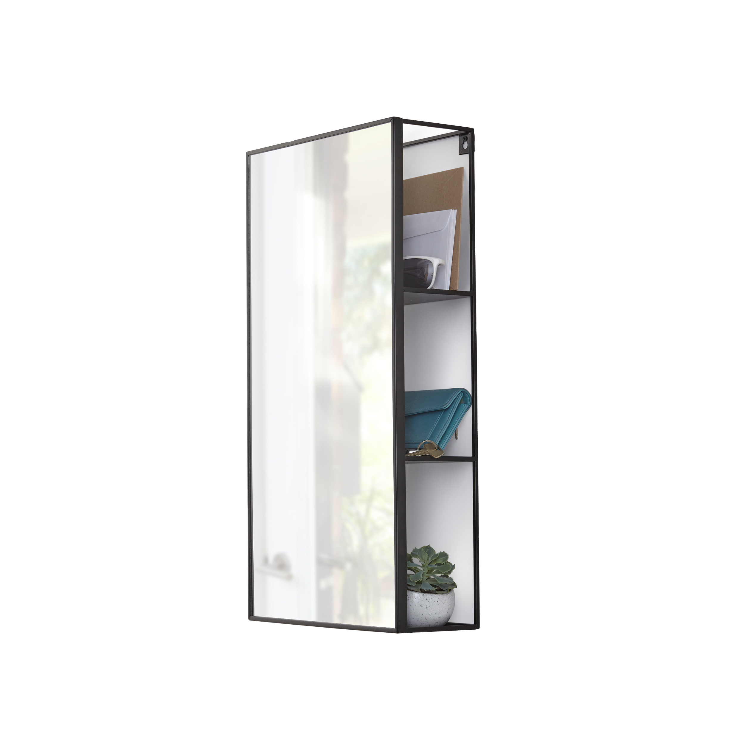 Cubiko Storage Mirror 60 x 30 cm, Umbra Home Accents | HipVan