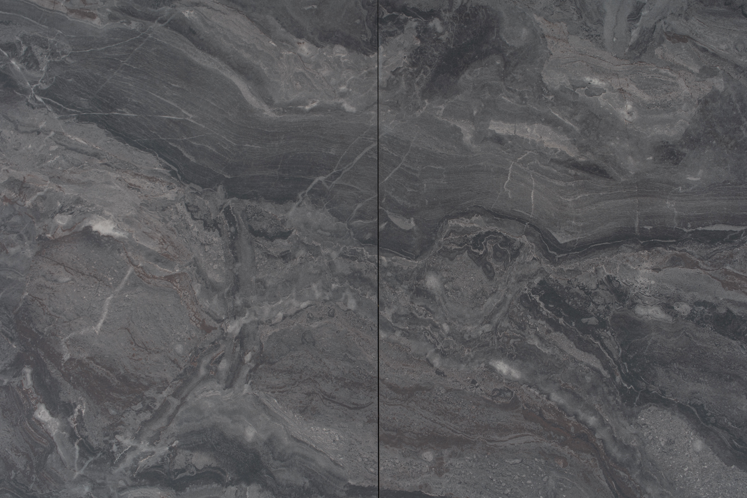 Finna Extendable Dining Table 1.6m-2m - Cocoa, Grey Marble (Smart Top ...