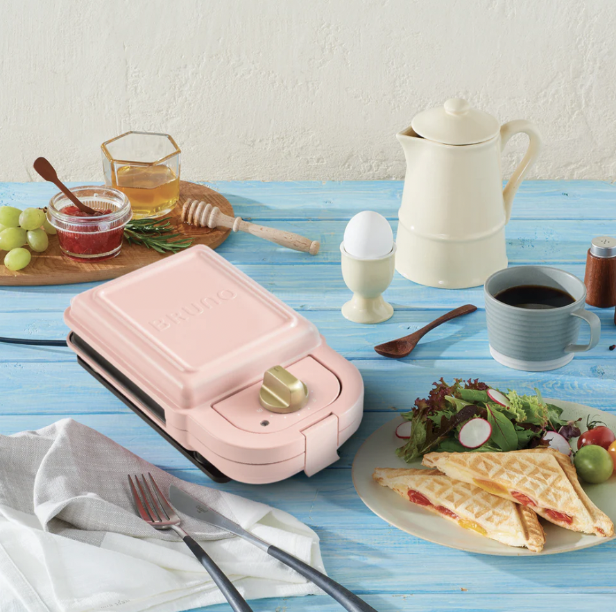 BRUNO Single Hot Sand Maker - Pale Pink, BRUNO Hotplates | HipVan