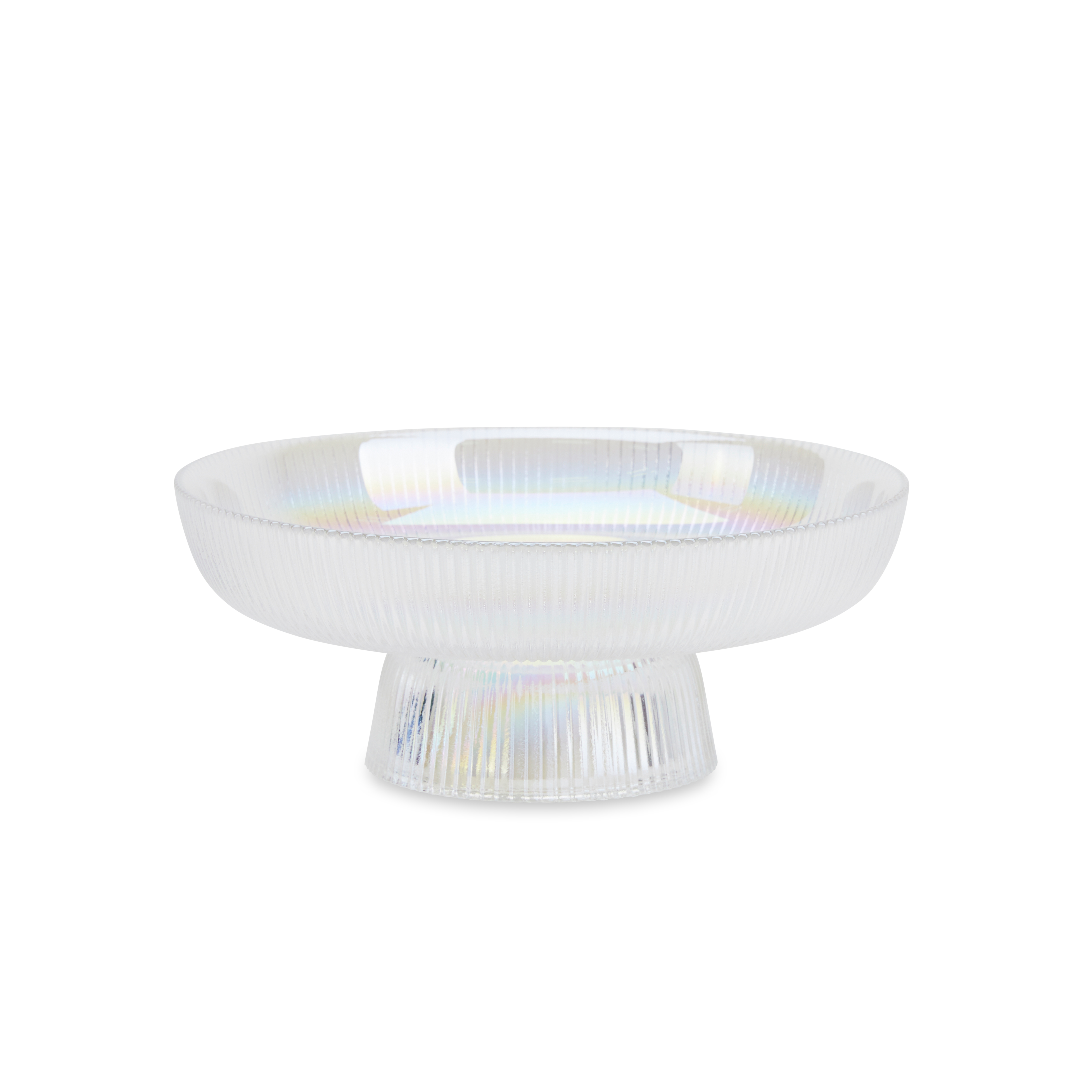 Reagan Glass Display Bowl - Grey - Large, Home Basics by HipVan | HipVan