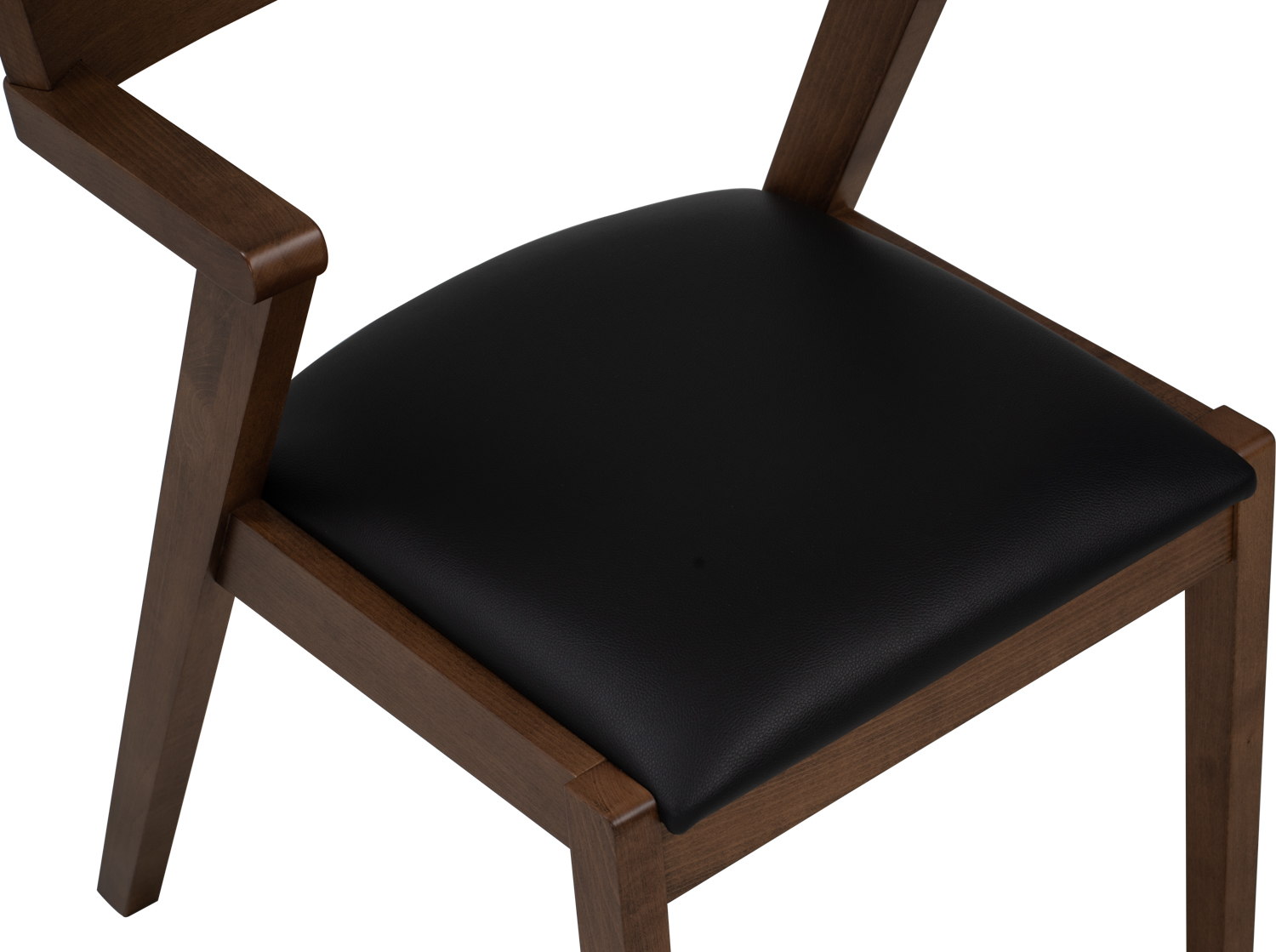Imogen Dining Chair - Cocoa, Espresso (Faux Leather), HV Modern Dining ...