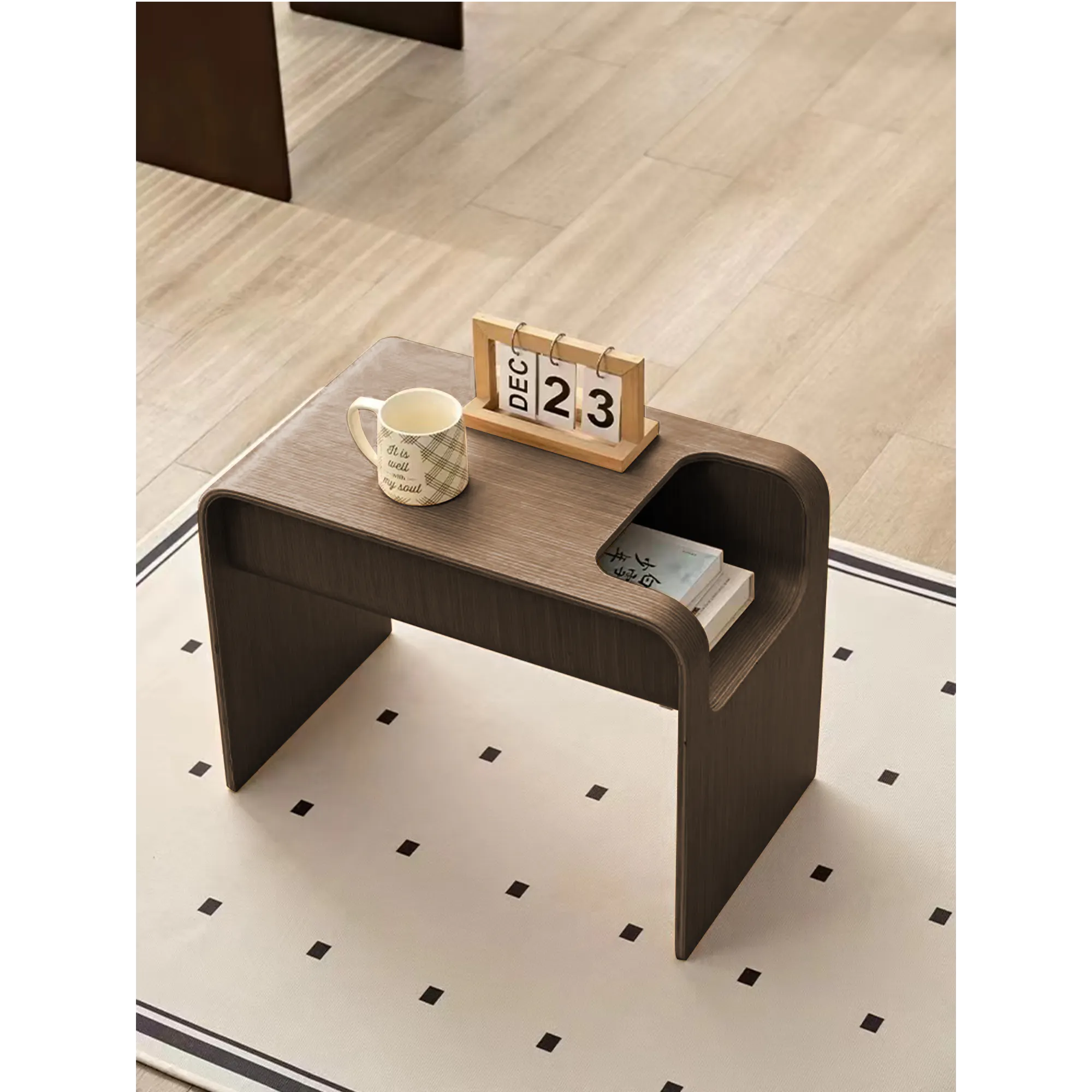 Jude Reversible Coffee / Side Table - Walnut, Slim Side Tables by ...