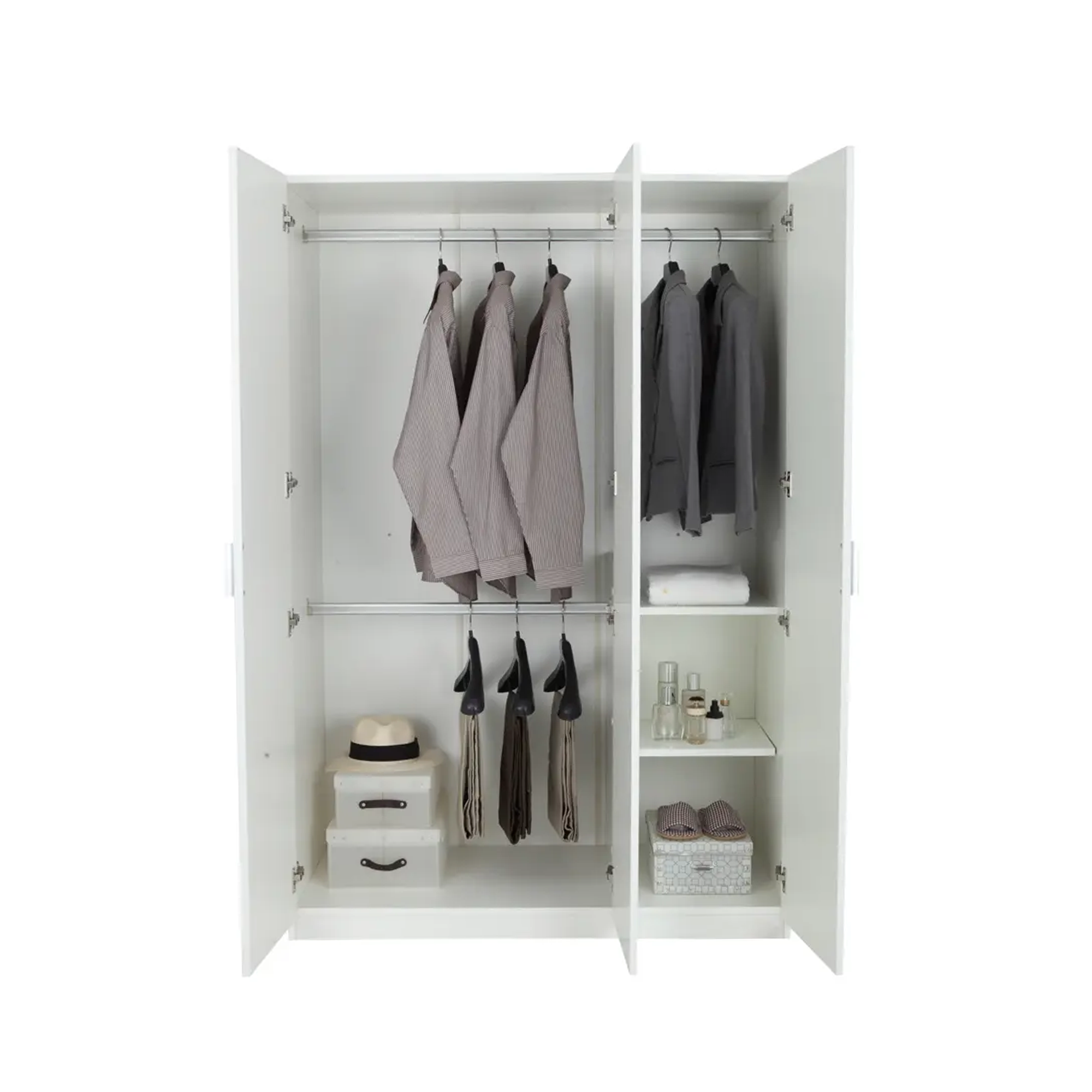 Vivid 3 Door Mirror Wardrobe 1.2m, Wardrobes by HipVan | HipVan