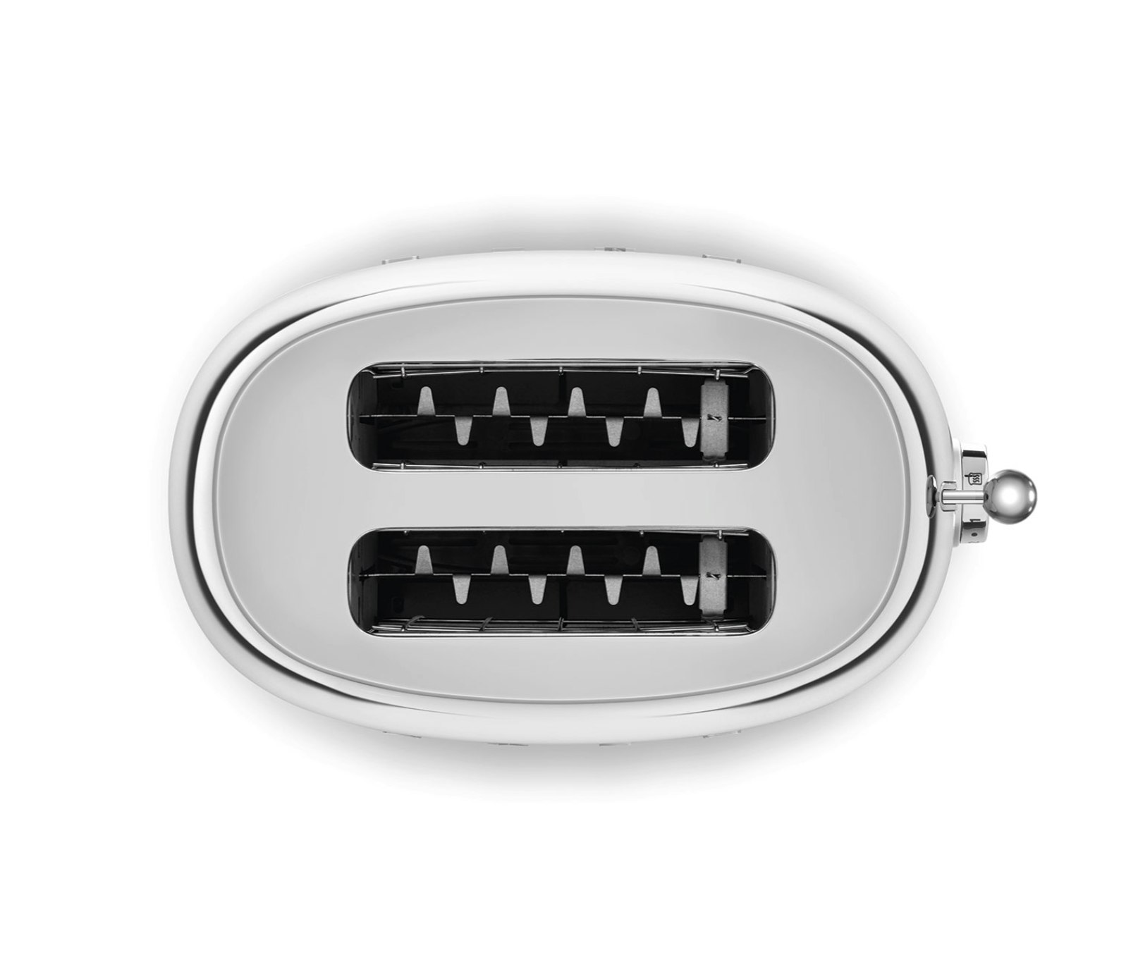 Smeg 2-Slice Toaster - Chrome, SMEG Appliances | HipVan