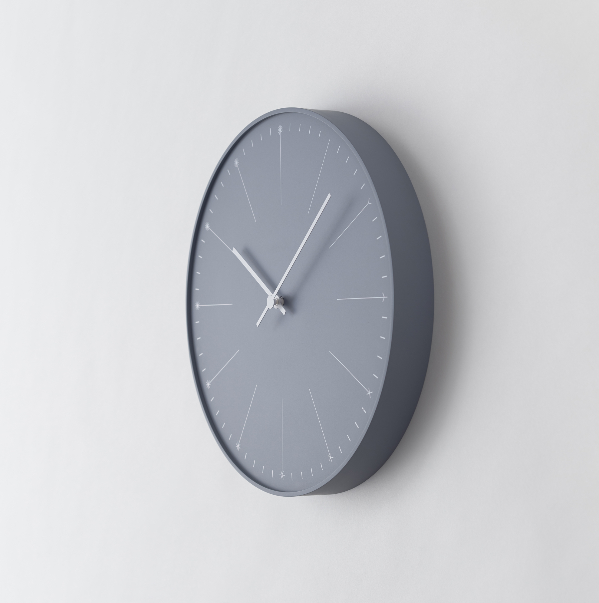 Dandelion Clock - Gray, Lemnos Clocks | HipVan