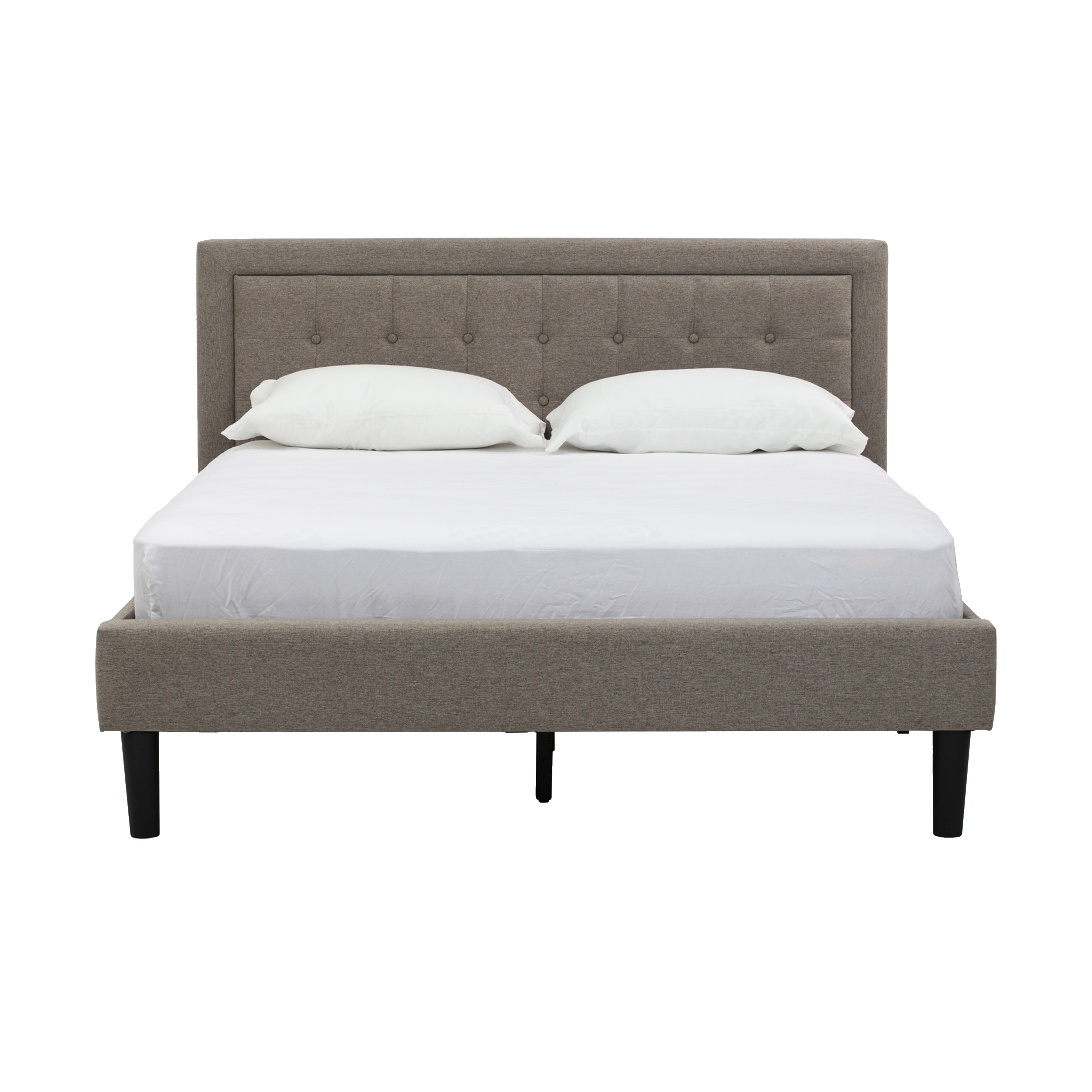 Hayden Queen Bed - Tan, HV Basic Beds & Bedroom Storage | HipVan