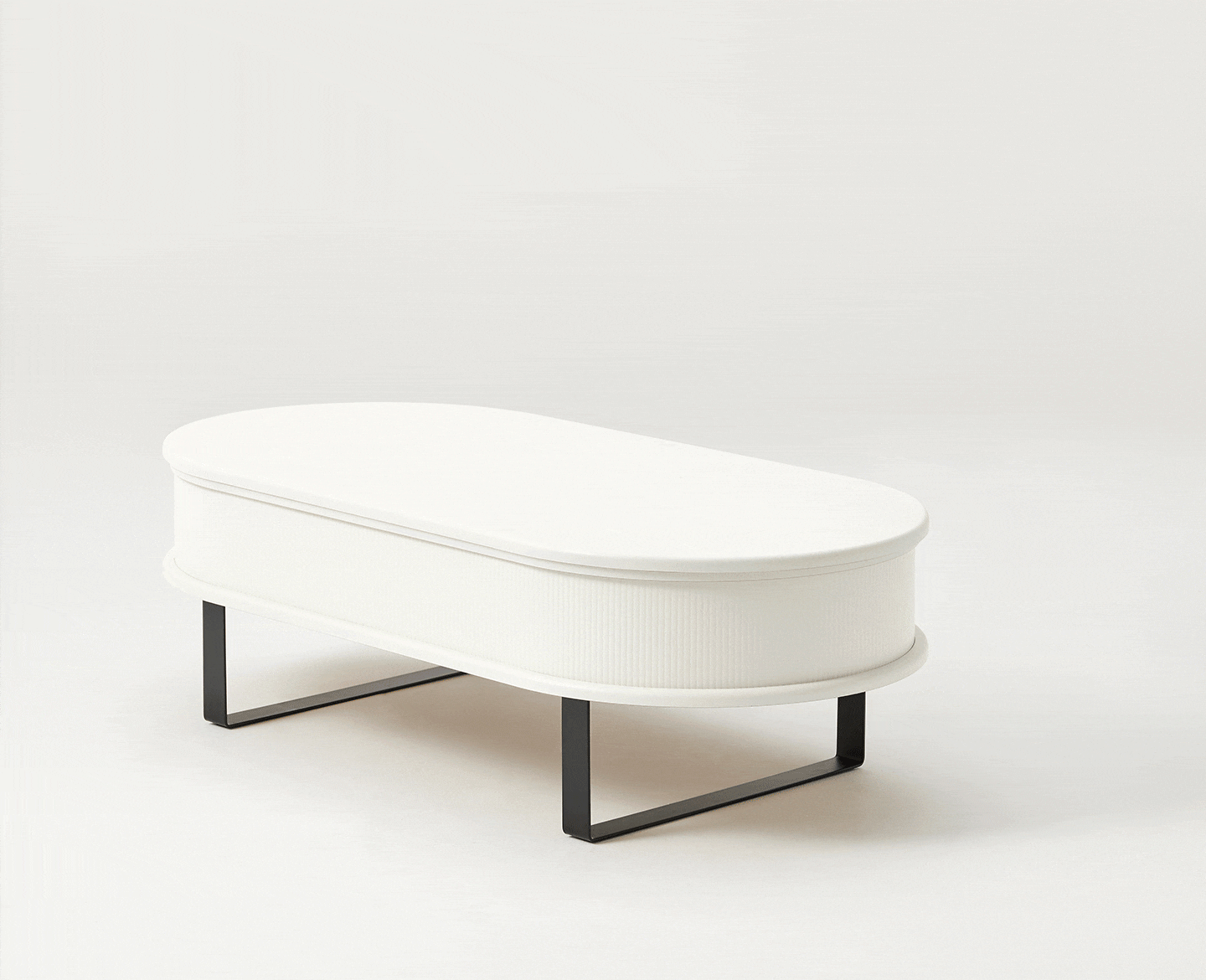 Molly Lift-Up Storage Coffee Table 1.2m - White, Lift Top Storage ...