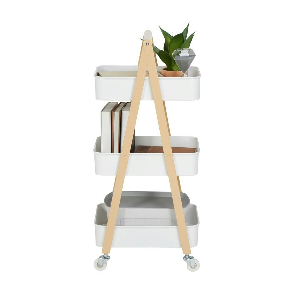 Luca 3-Tier Trolley, Storage Essentials by HipVan | HipVan