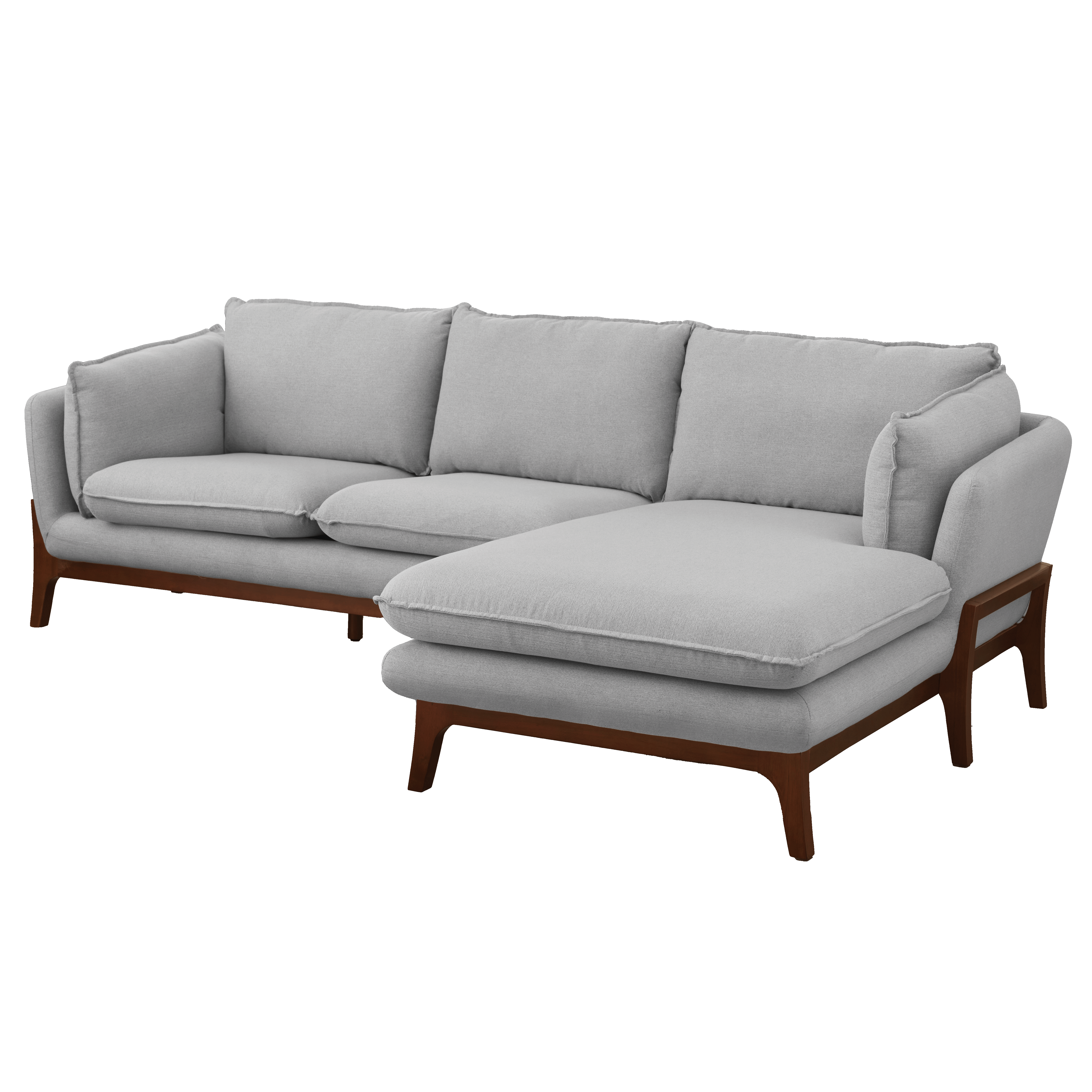 Tate L-Shaped Sofa - Slate, Tate by HipVan | HipVan