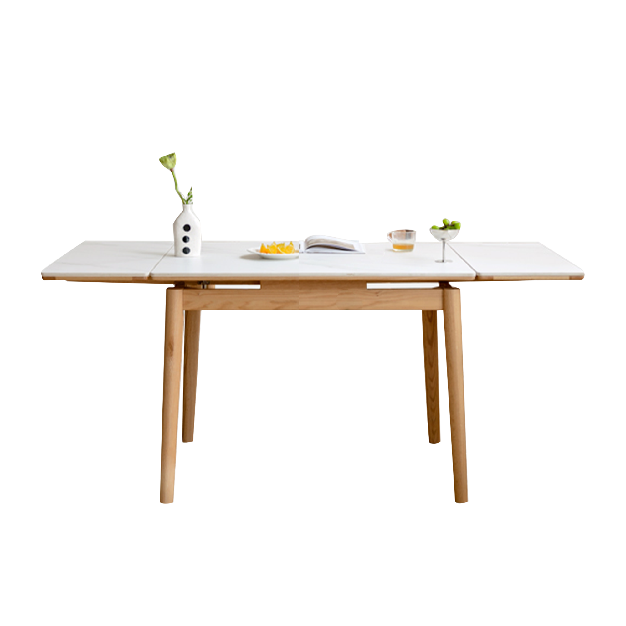 Fidela Extendable Dining Table 0.9m-1.5m (Sintered Stone), Sintered ...