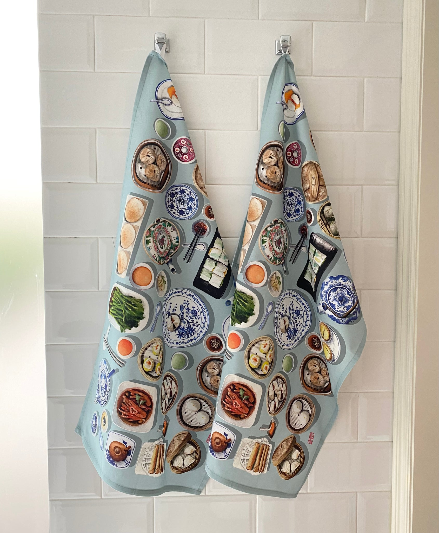 Singlapa Chinese Dim Sum Tea Towel, Singlapa | HipVan