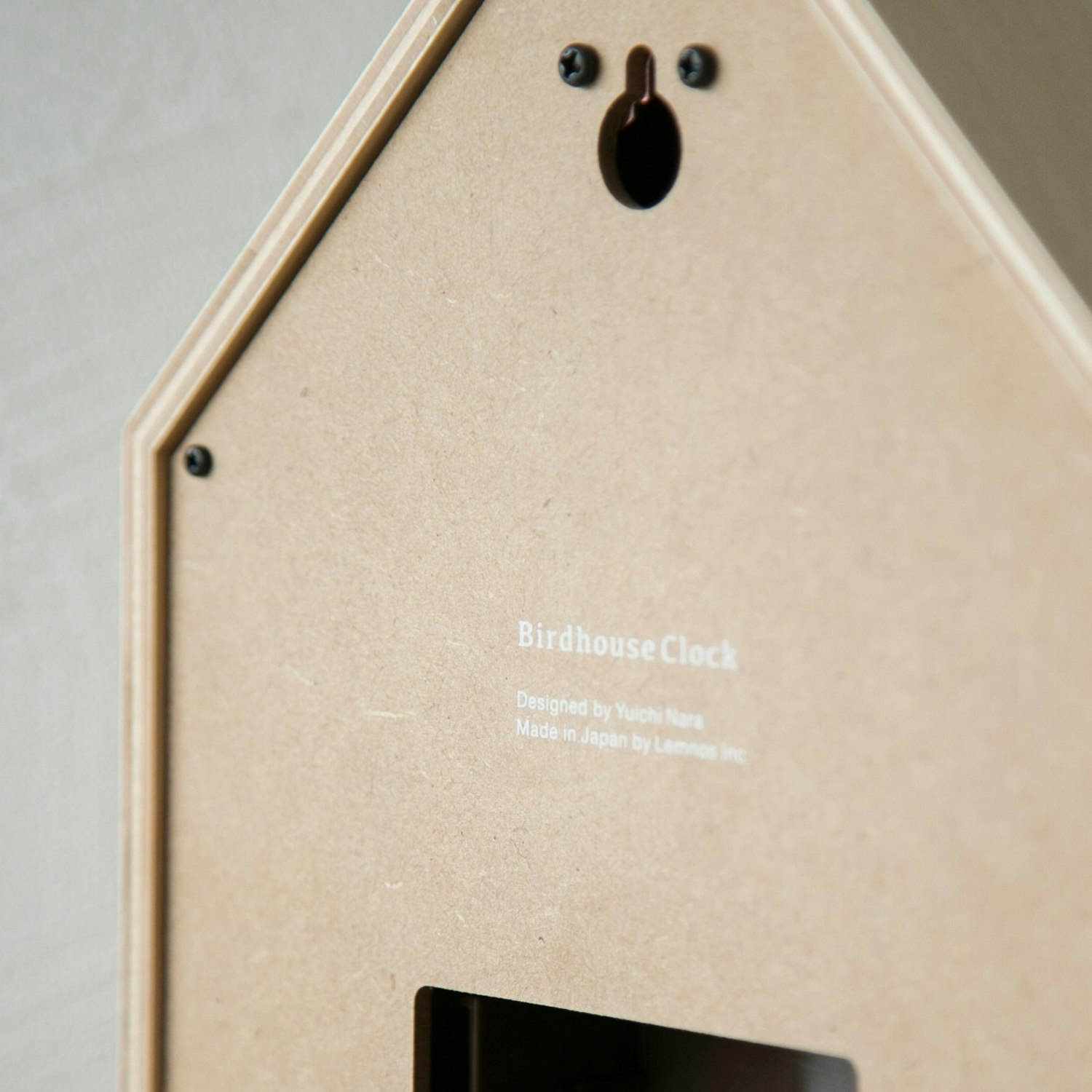 Birdhouse Clock - Natural, Lemnos Clocks | HipVan