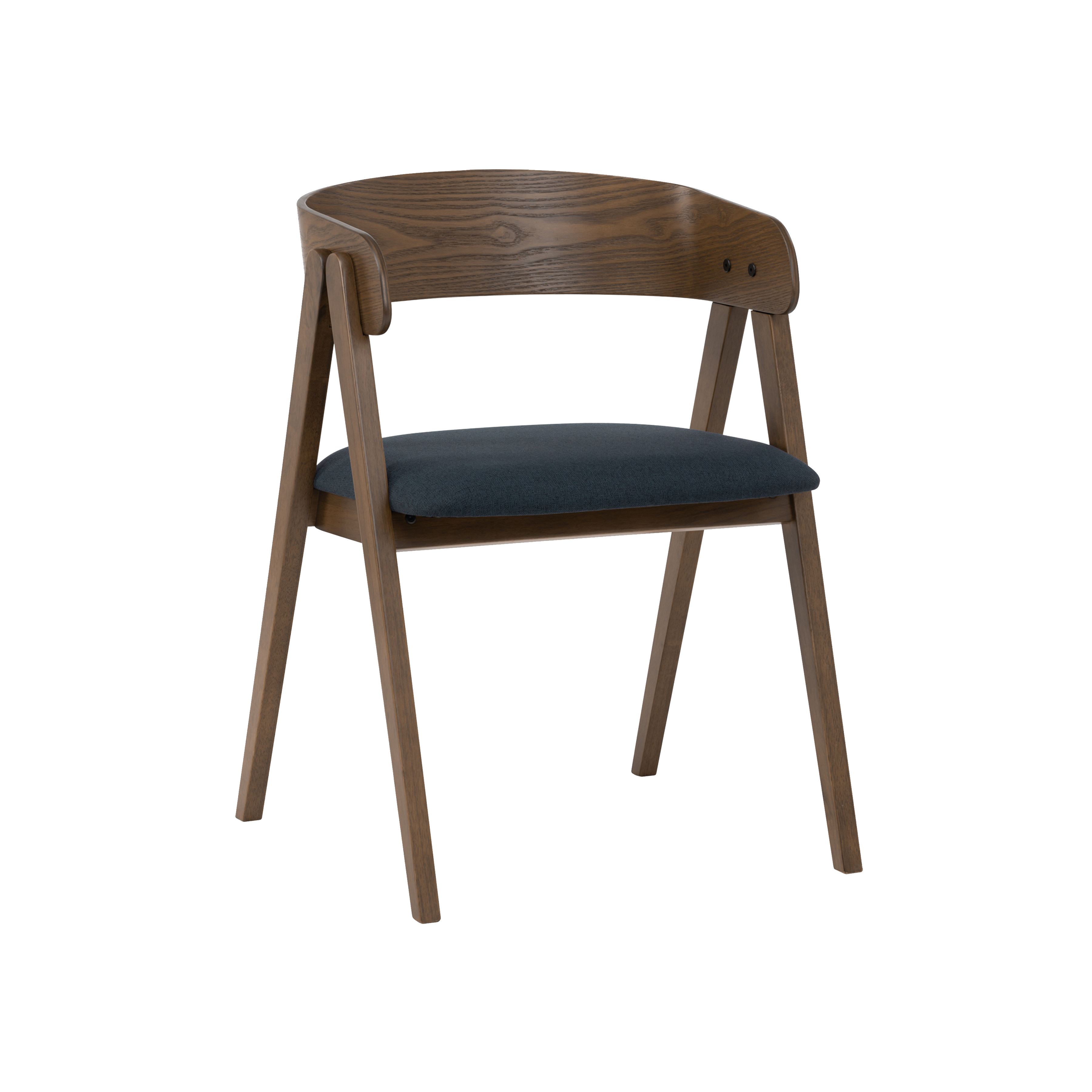 Melda Dining Armchair - Chestnut, HV Modern Dining Tables & Chairs | HipVan