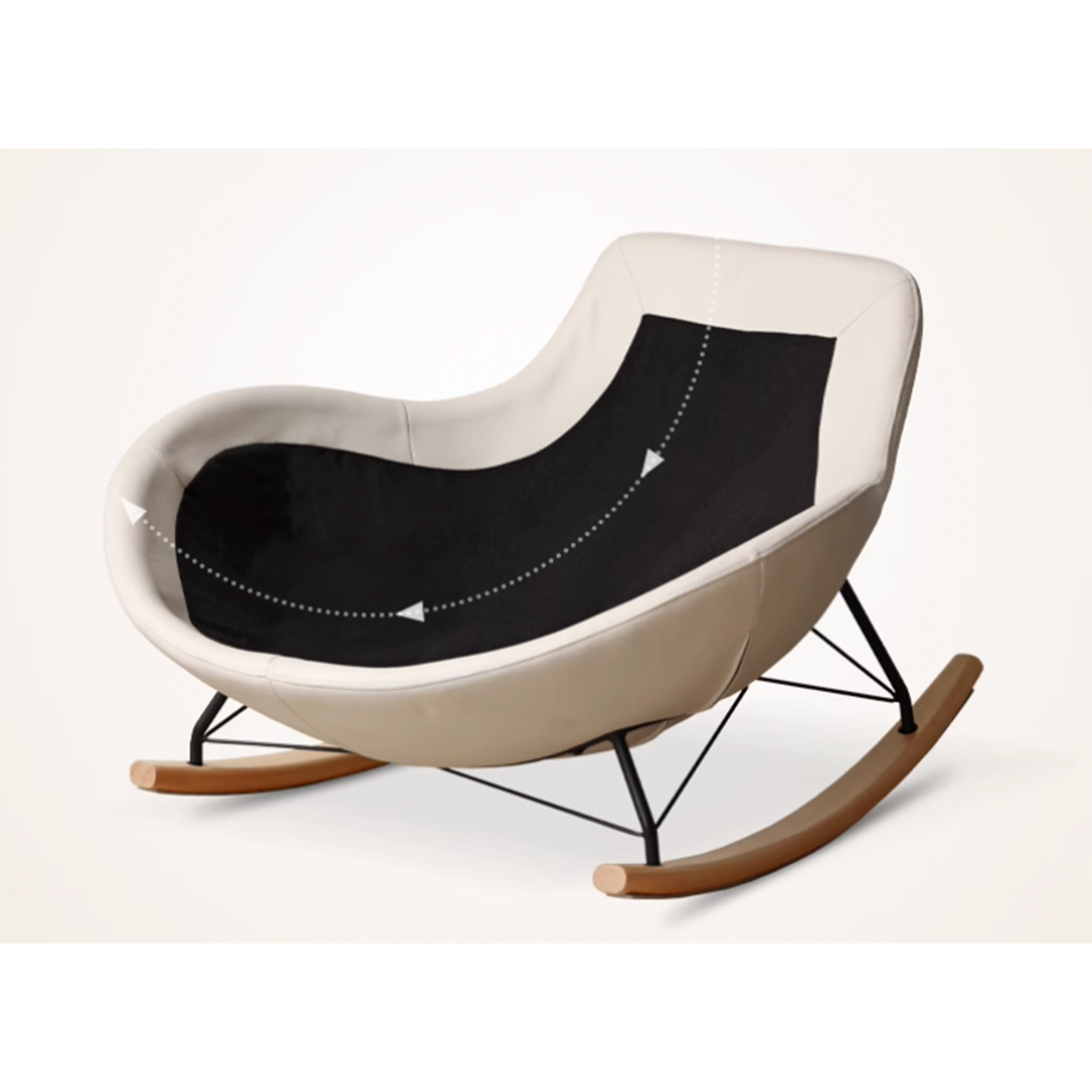 Cloud Rocking Lounge Chair, Cloud by HipVan | HipVan