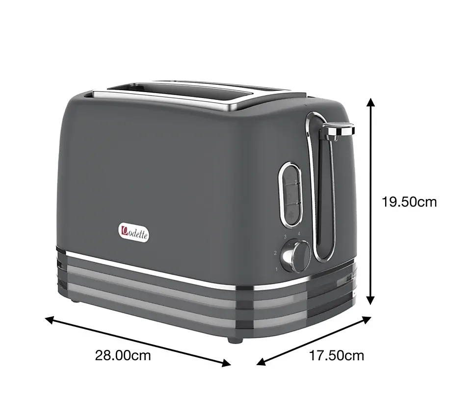 Odette Rivera 2-Slice Bread Toaster - Light Green, Odette | HipVan