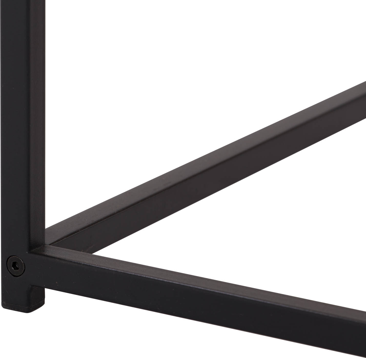 Bradford Study Console Table 1m - Black, Oak, HV Basic Study Tables ...