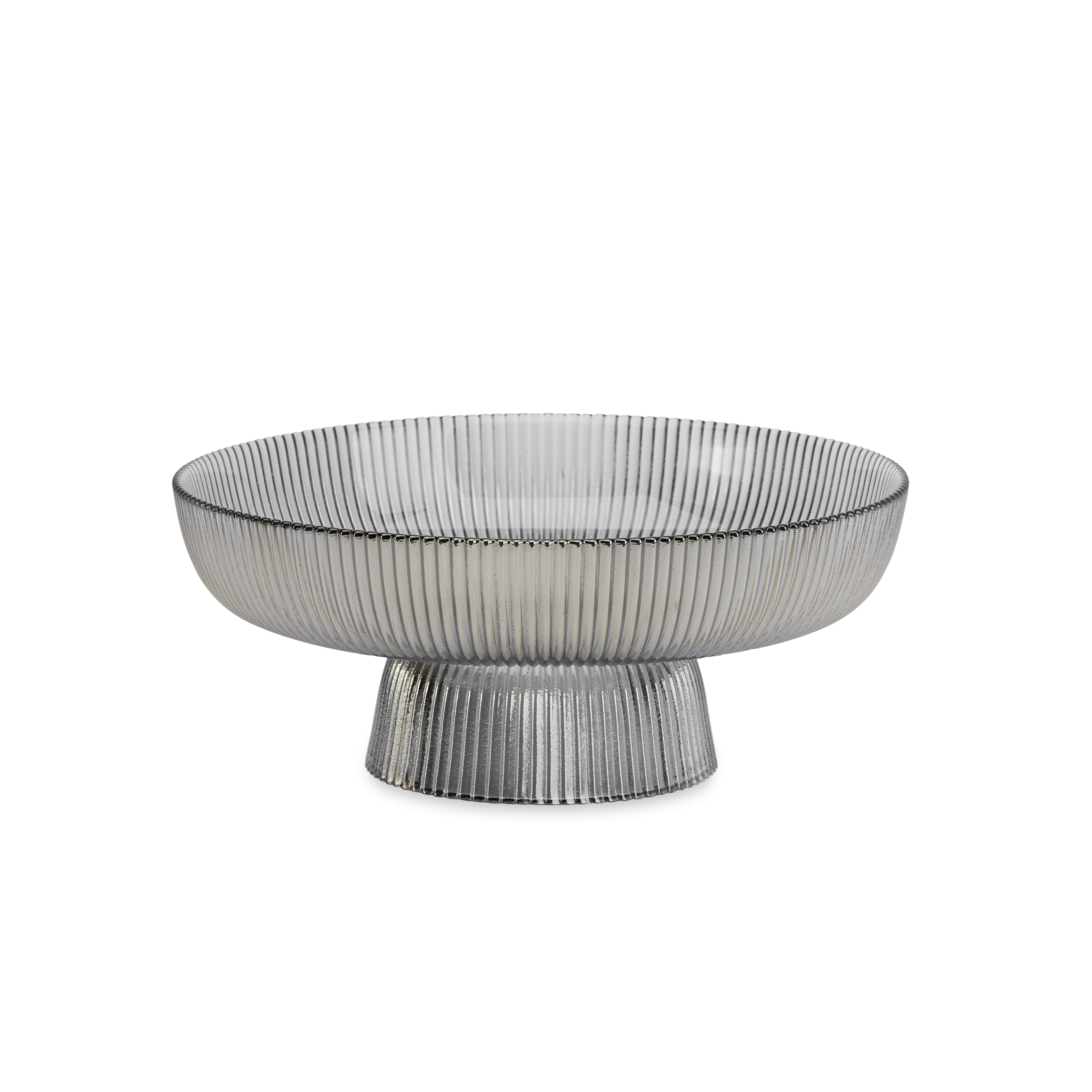 Reagan Glass Display Bowl - Grey - Large, Home Basics by HipVan | View ...