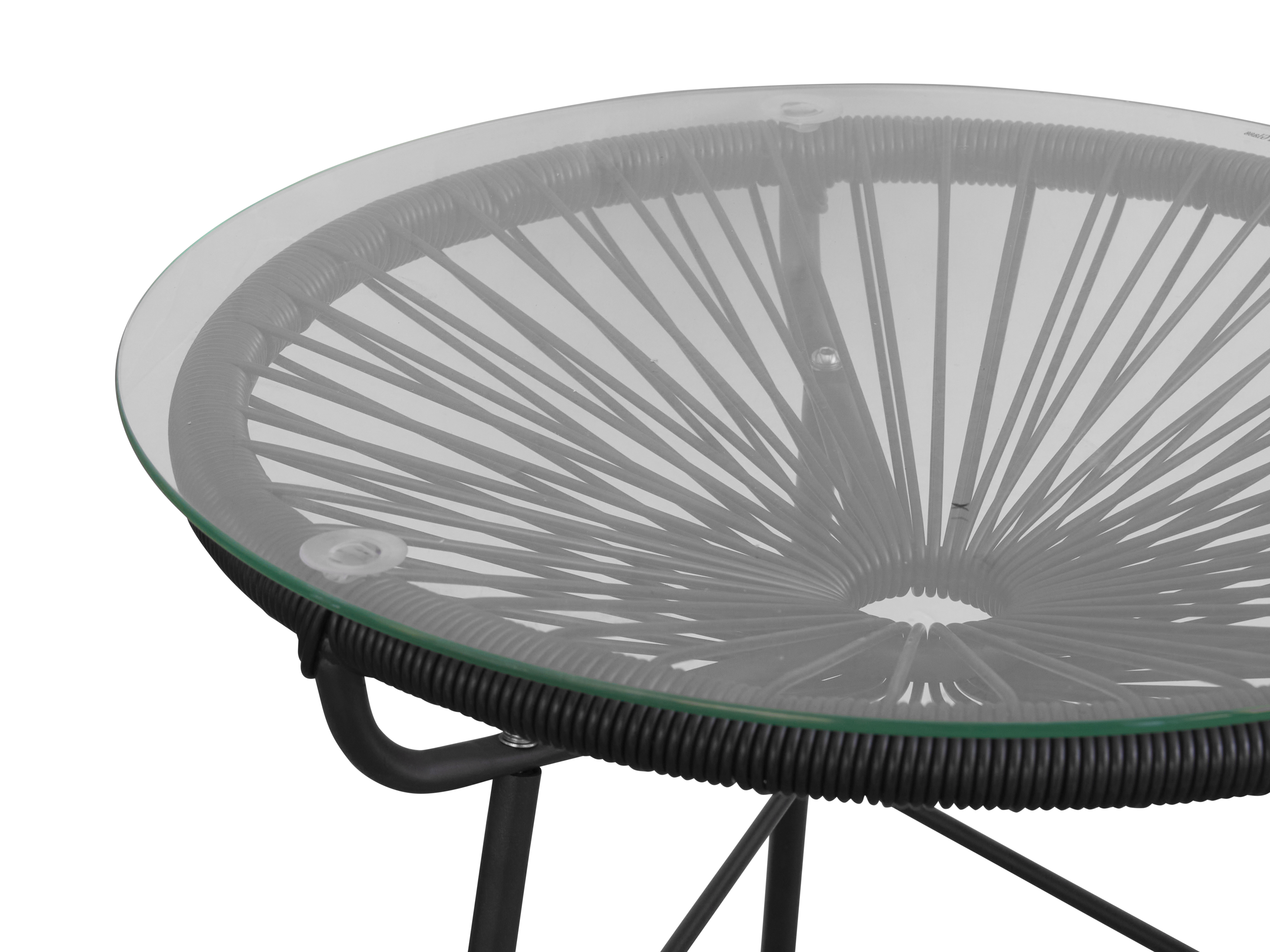 Acapulco Side Table - Black, Acapulco by HipVan | HipVan