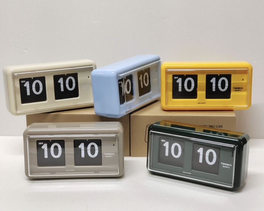 TWEMCO Table Clock - Red, TWEMCO | HipVan