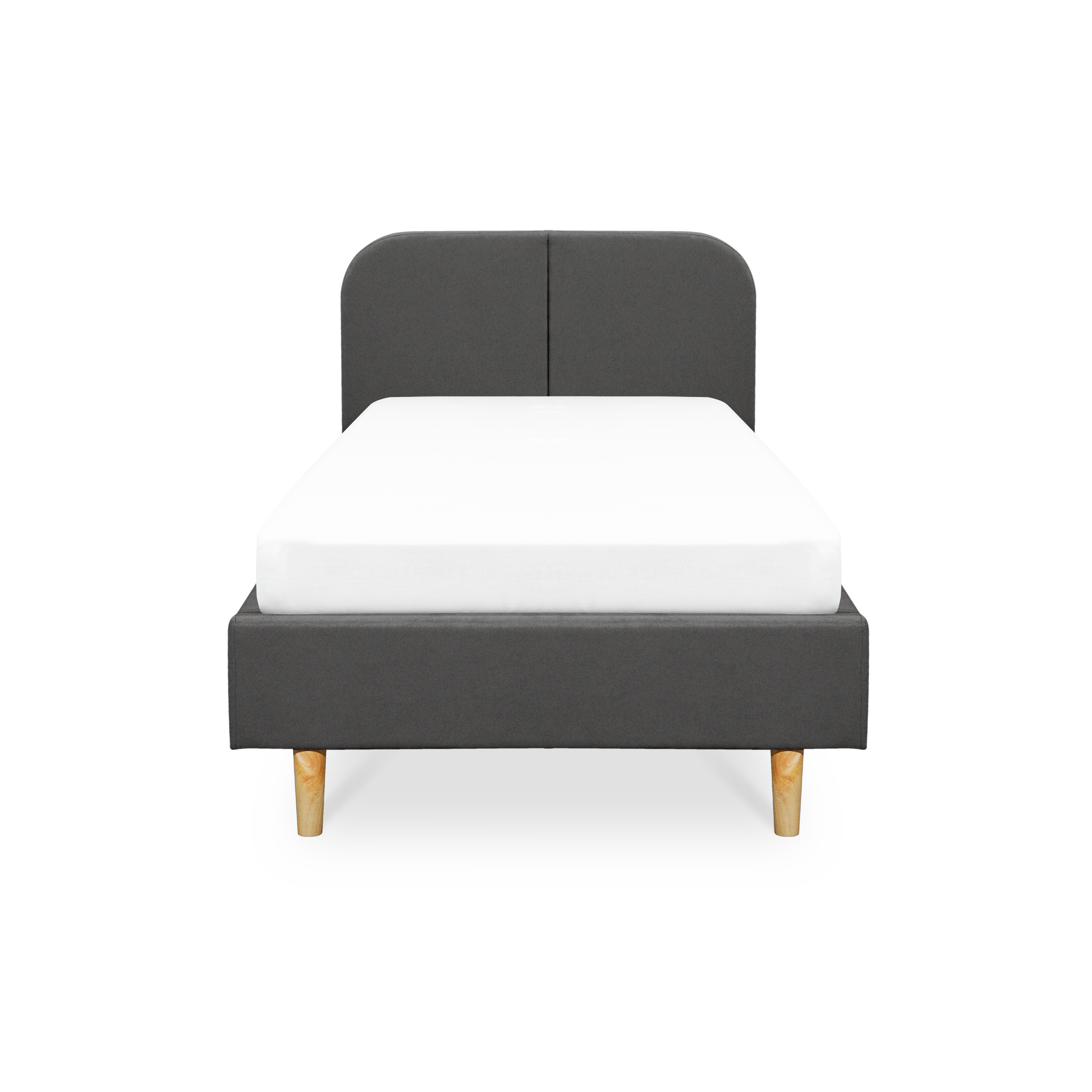 Nolan Single Bed - Silver Fox, HV Basic Beds & Bedroom Storage | HipVan